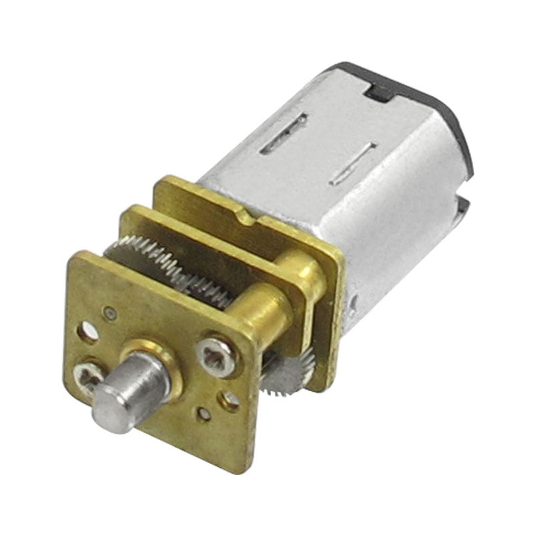 DC 6V 40RPM/min Rectangle shaped Magnetic Micro Geared Motor - Walmart.com