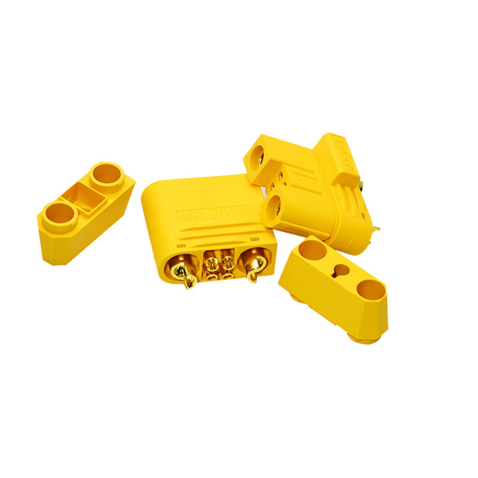 DC 80V AS120 Connector Female Male Plug Connector Resistance Adapter ...