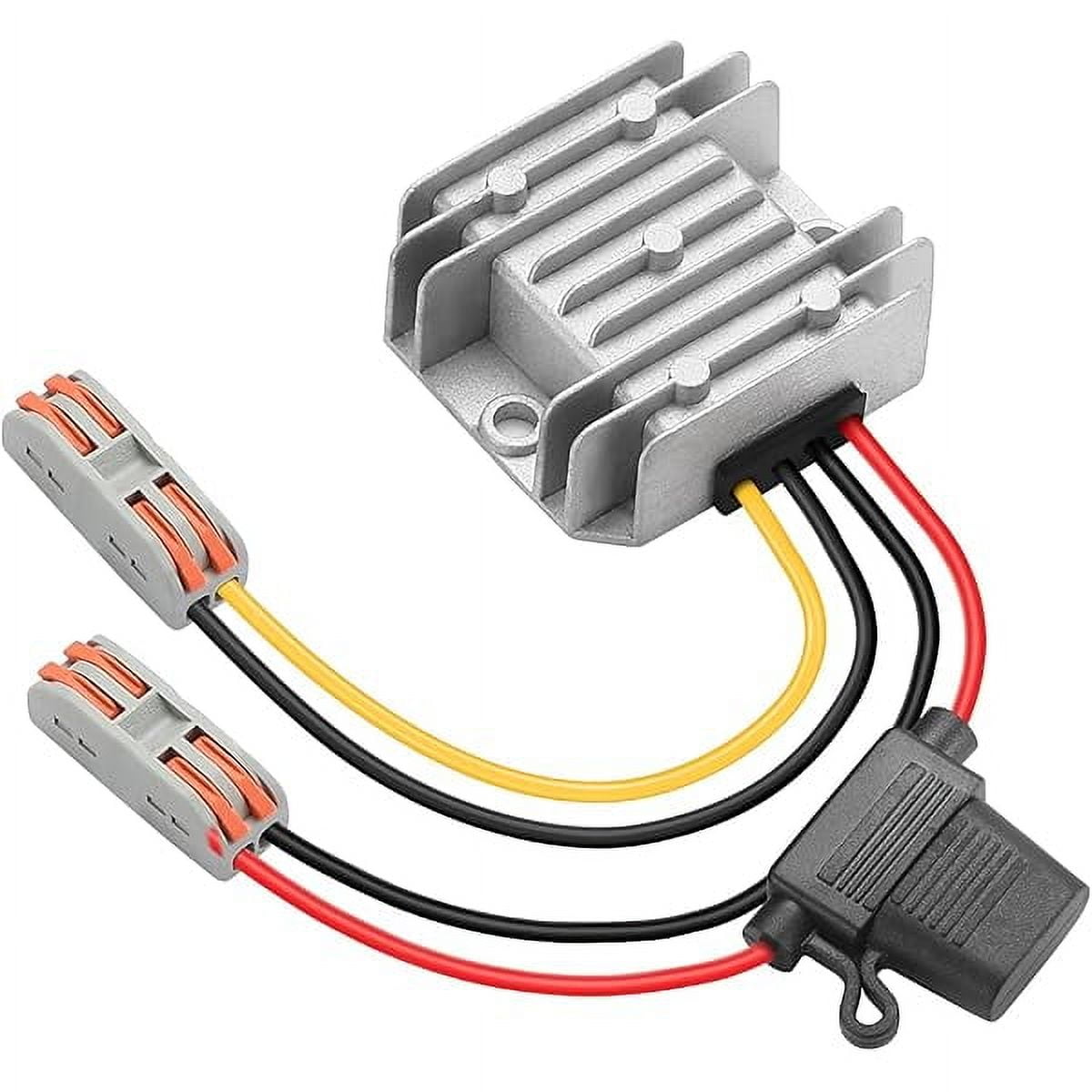 DC 9-32V to 12V5A, Voltage stabilized Converter Regulator with Quick ...