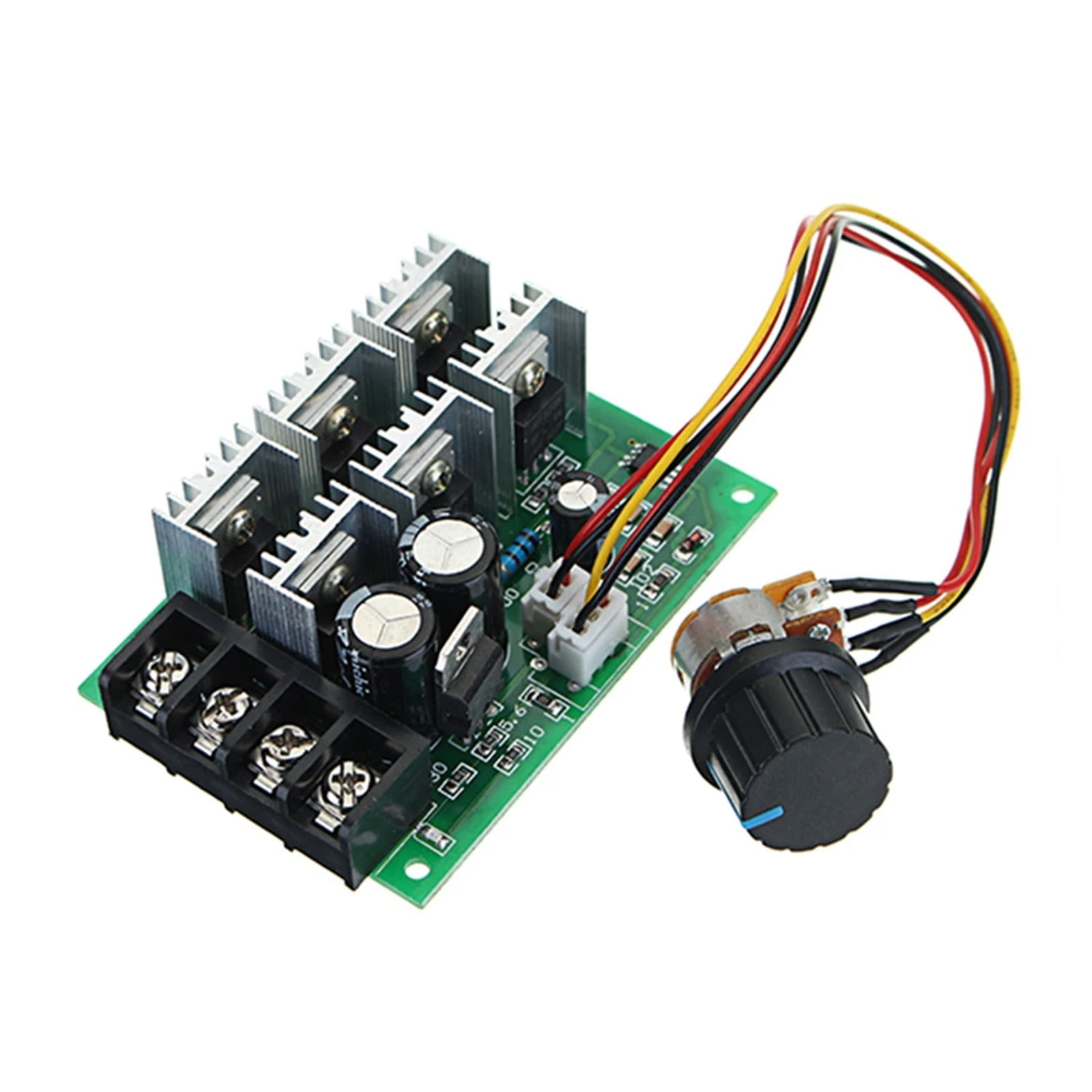 DC 9-55V 40A 2000W PWM DC Motor Speed Regulator High Power Linear Speed ...