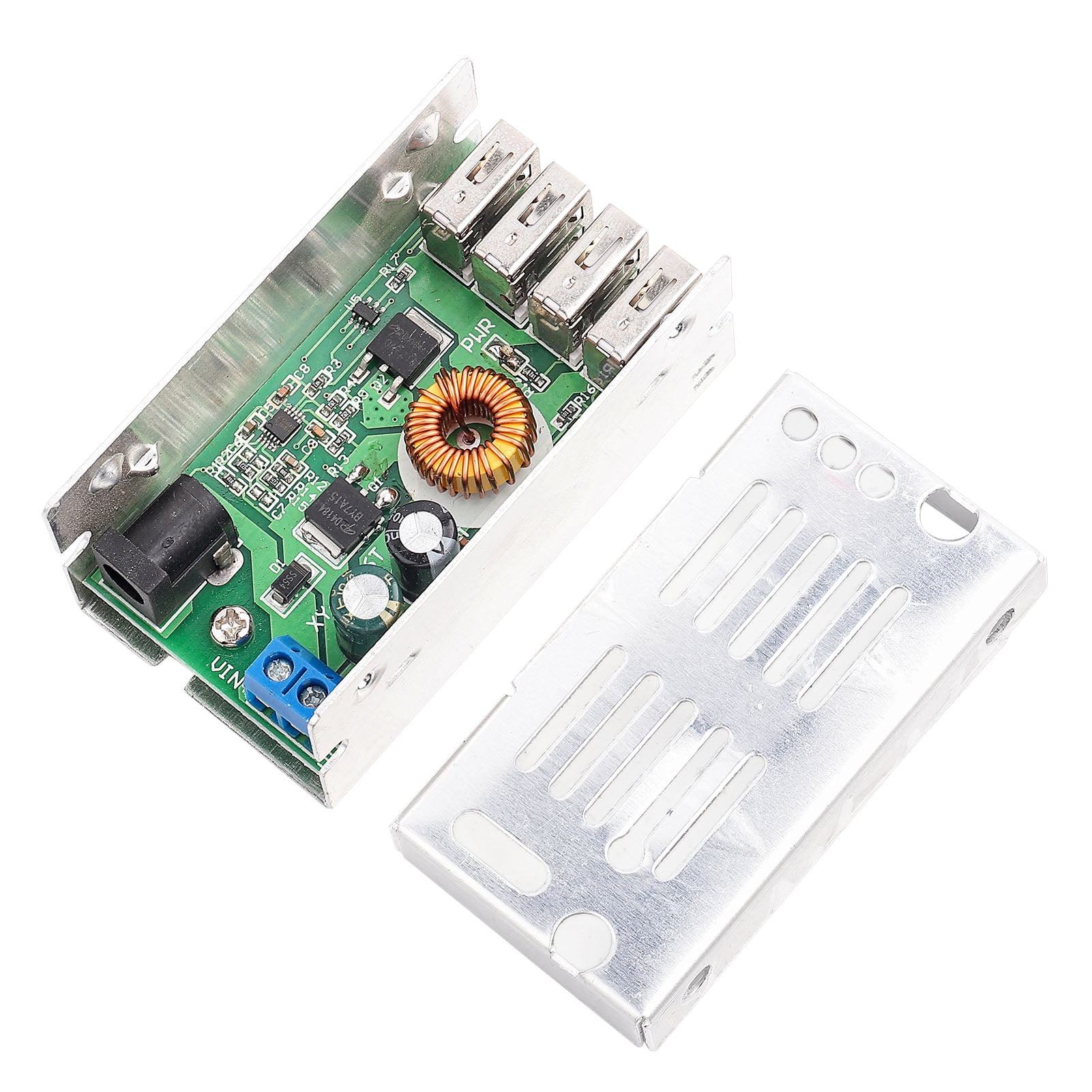 DC 9V-36V Step Down Module Converter Car 4 USB Phone Charging Modules Board Accessory - Walmart.com