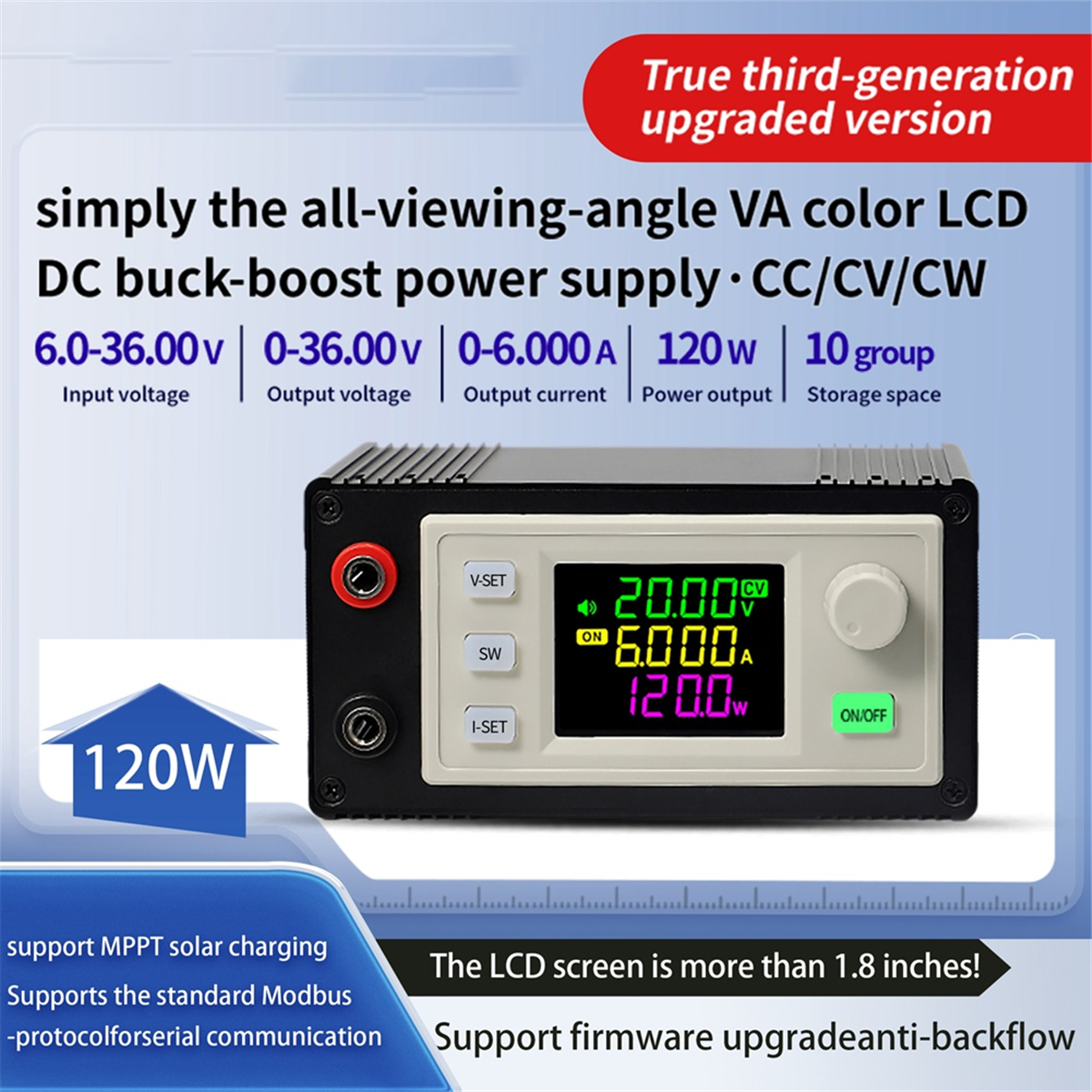 DC Adjustable Buck Boost Converter Voltage Constant Voltage Current ...