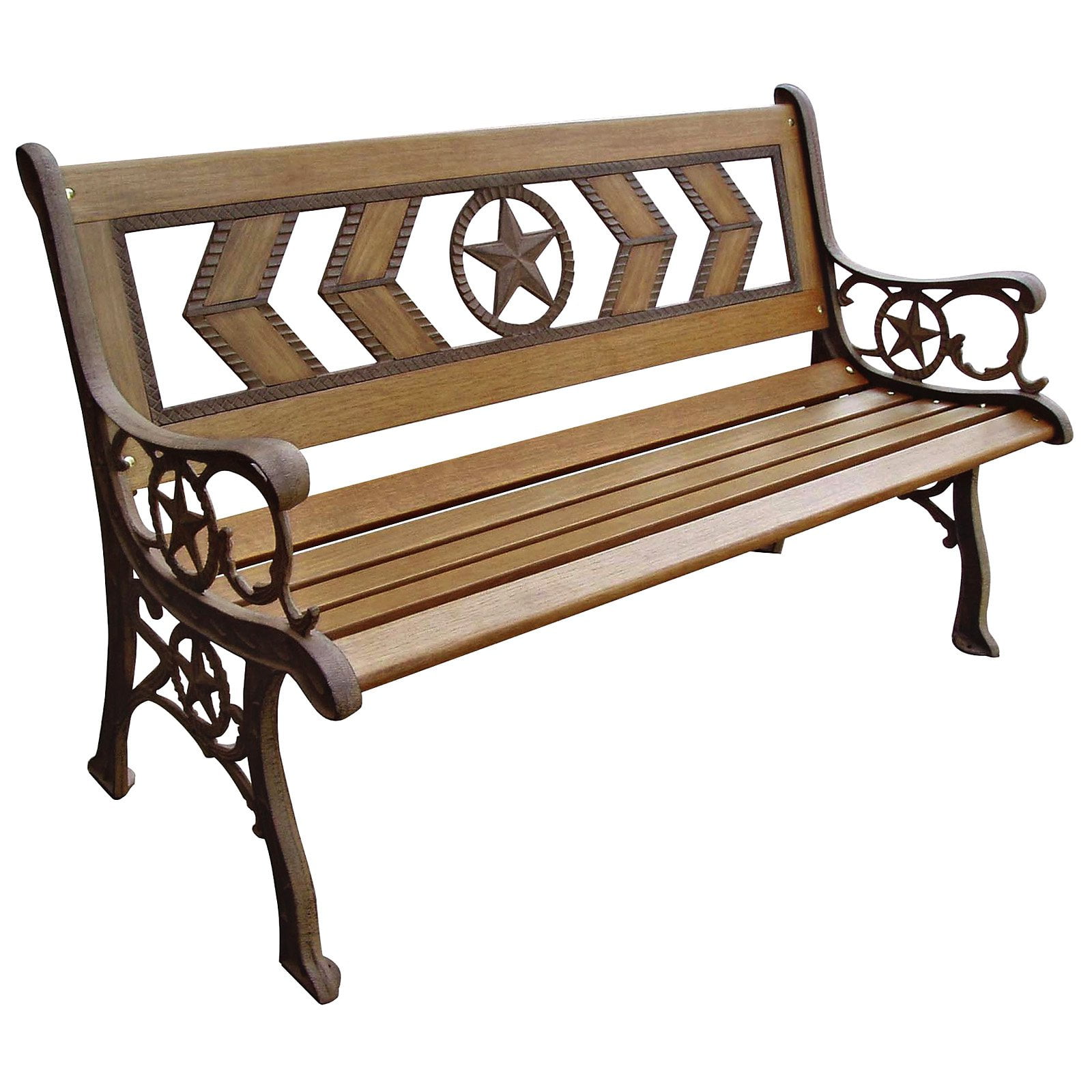 DC America Texas Park Bench - Walmart.com