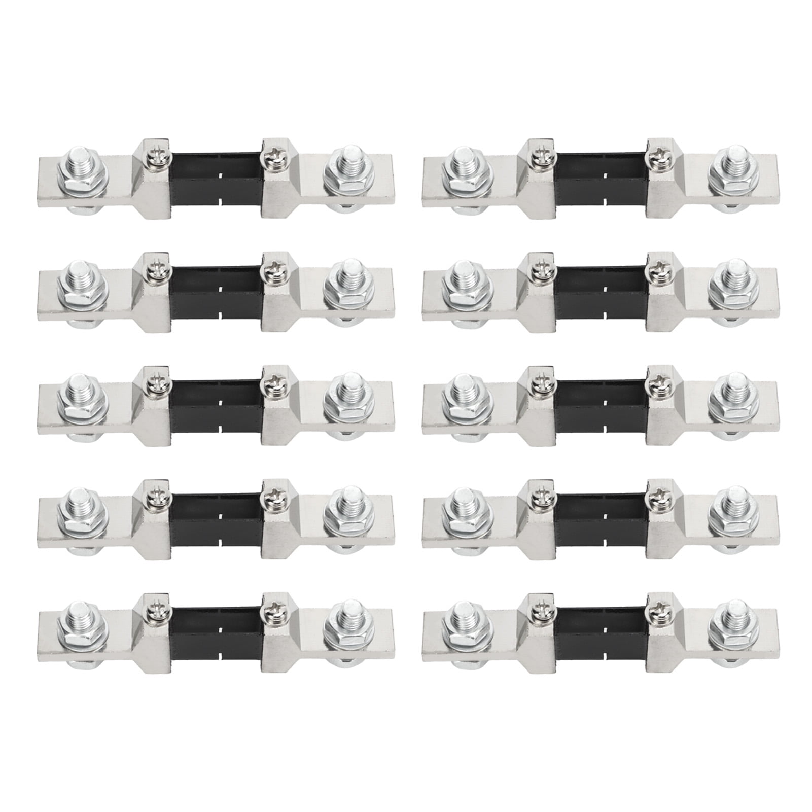 DC Ammeter Shunt Resistor, 10PCS Pack, 200A Current Measuring Fixed ...