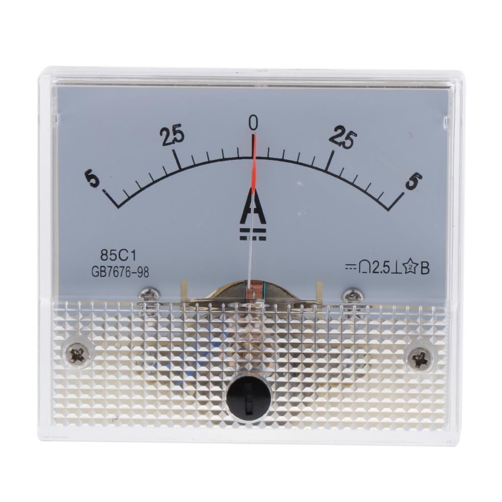 DC Analog Amp Meter Ammeter 85C1 Gauge Auto Circuit Measurement - 0-5A ...