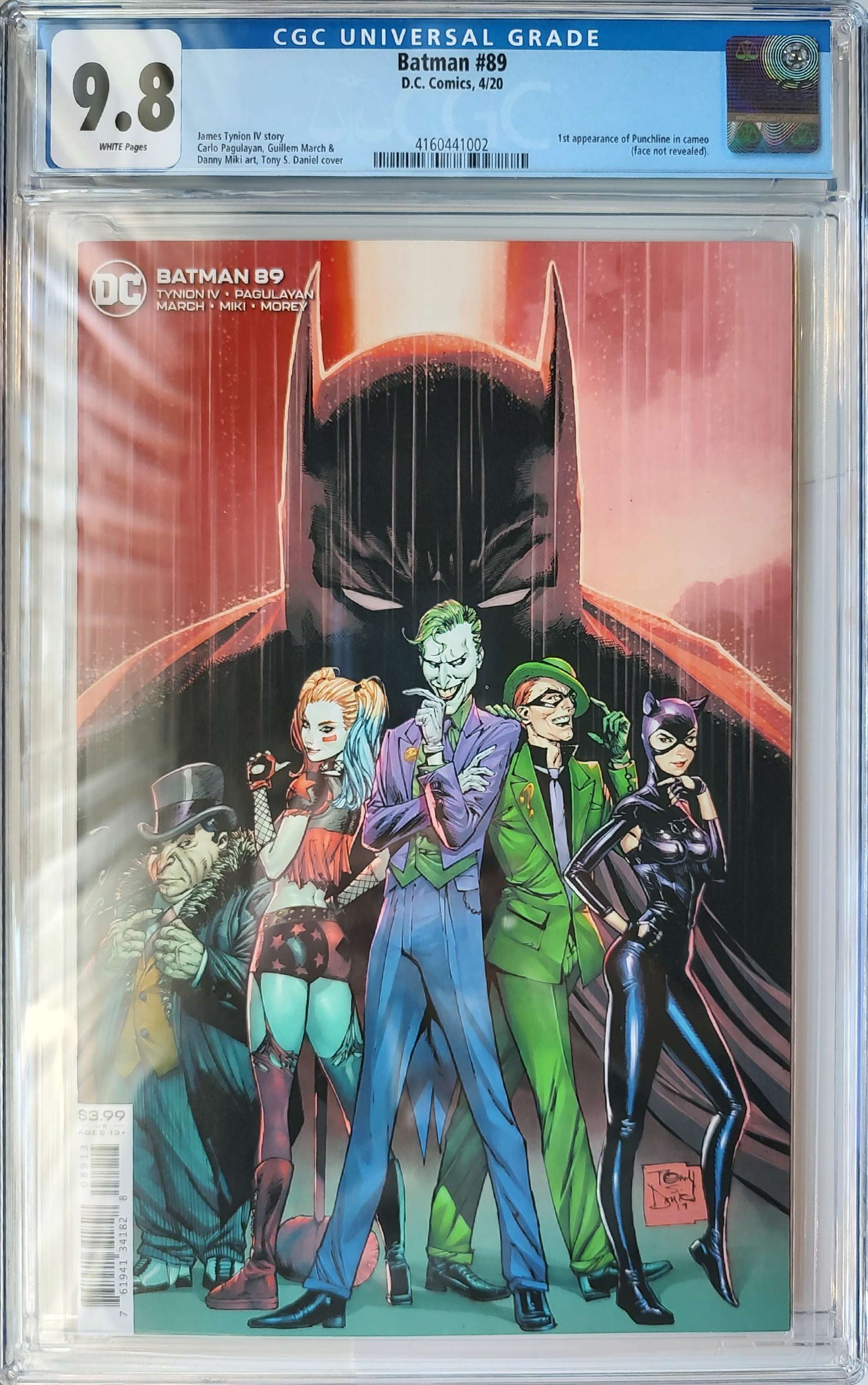 DC Batman 2020 Comic Book #89 (Tony S. Daniel Cover) (CGC 9.8) (DC ...