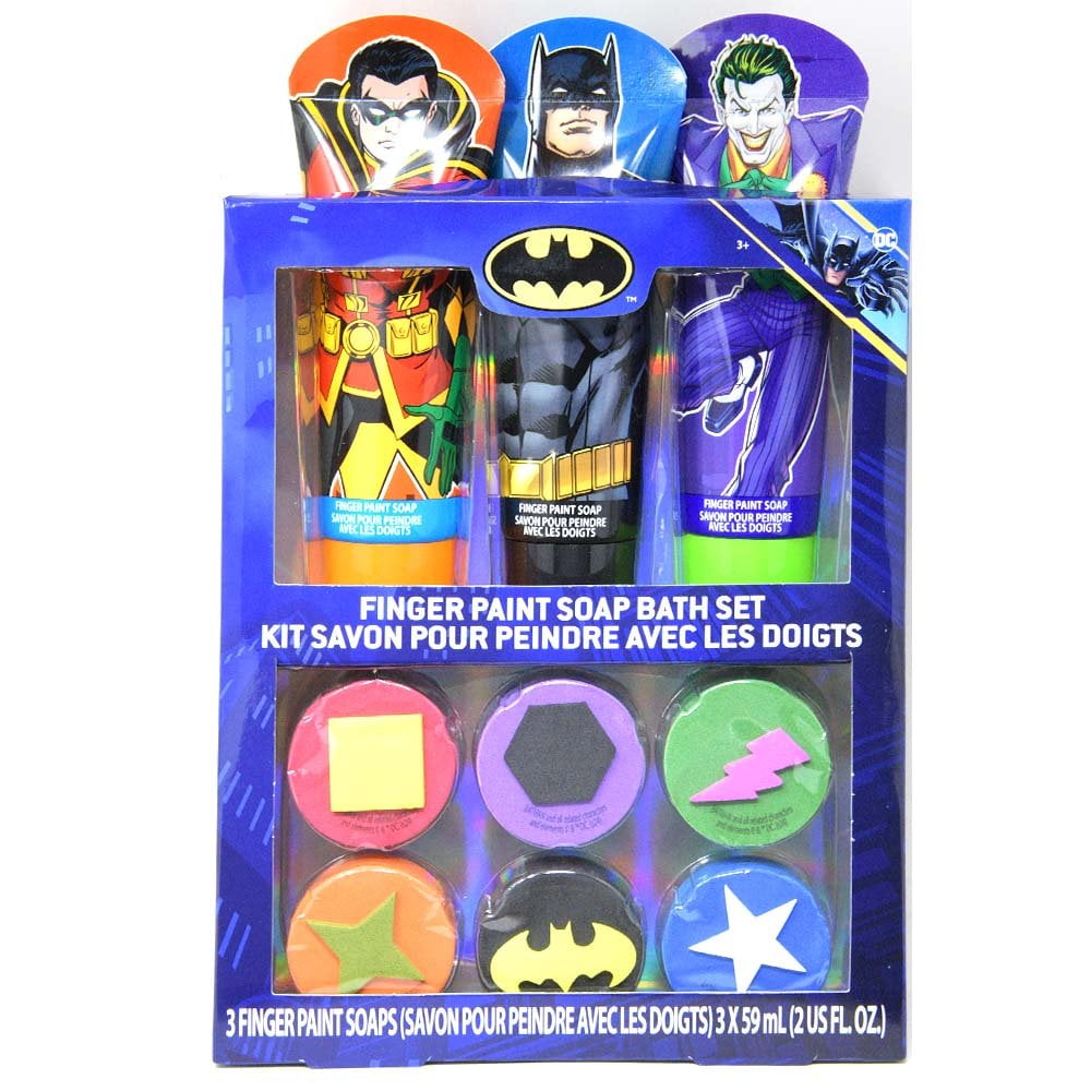 DC-Batman 3pk Bath Paint Set in Box - Walmart.com