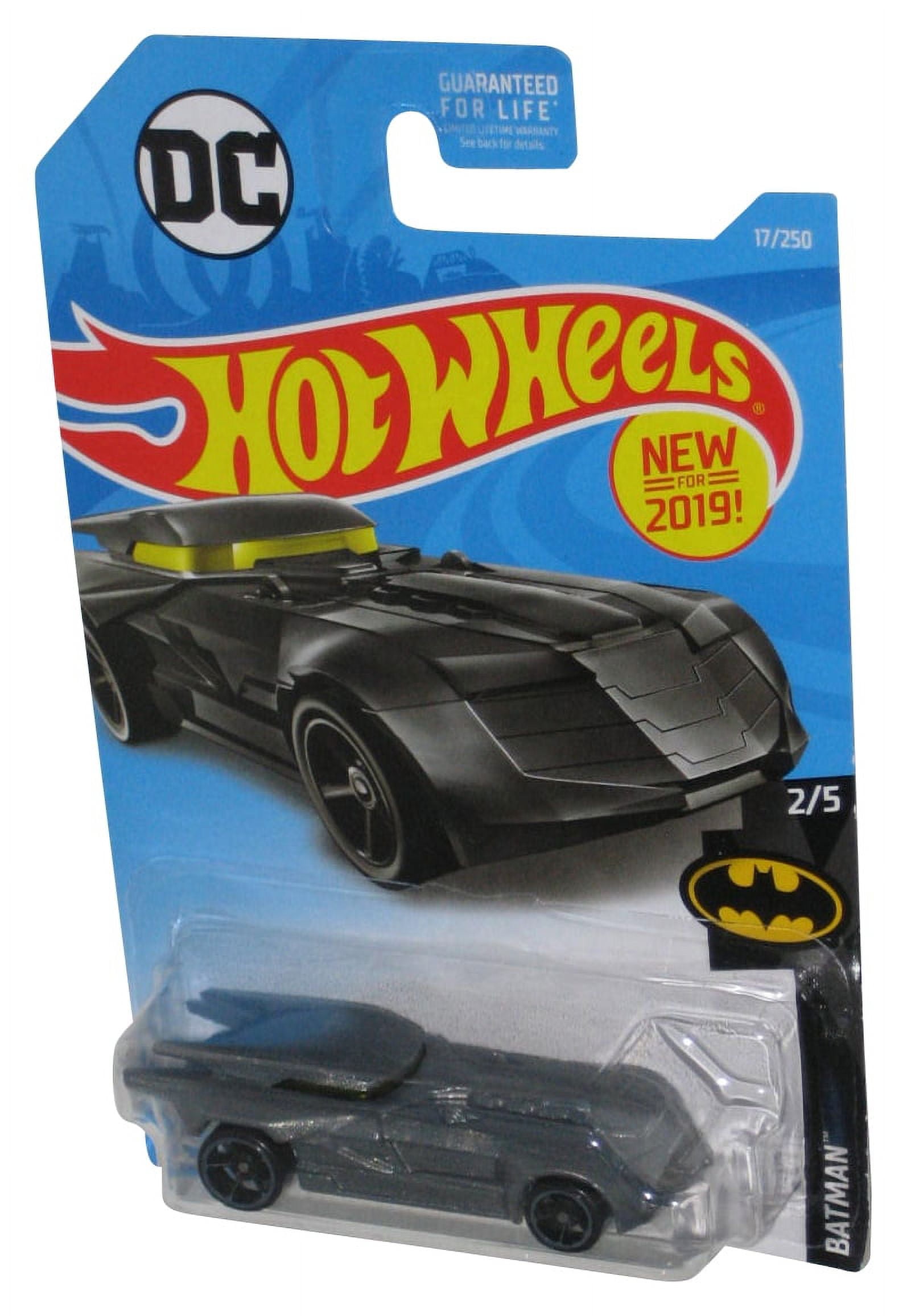 DC Batman Grey Batmobile 2/5 (2017) Mattel Toy Car 17/250 - Walmart.com
