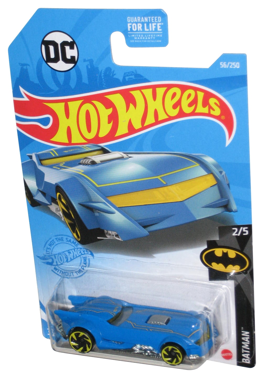 DC Batman Hot Wheels (2020) Batmobile 2/5 Blue Blue Toy Car 56/250 ...
