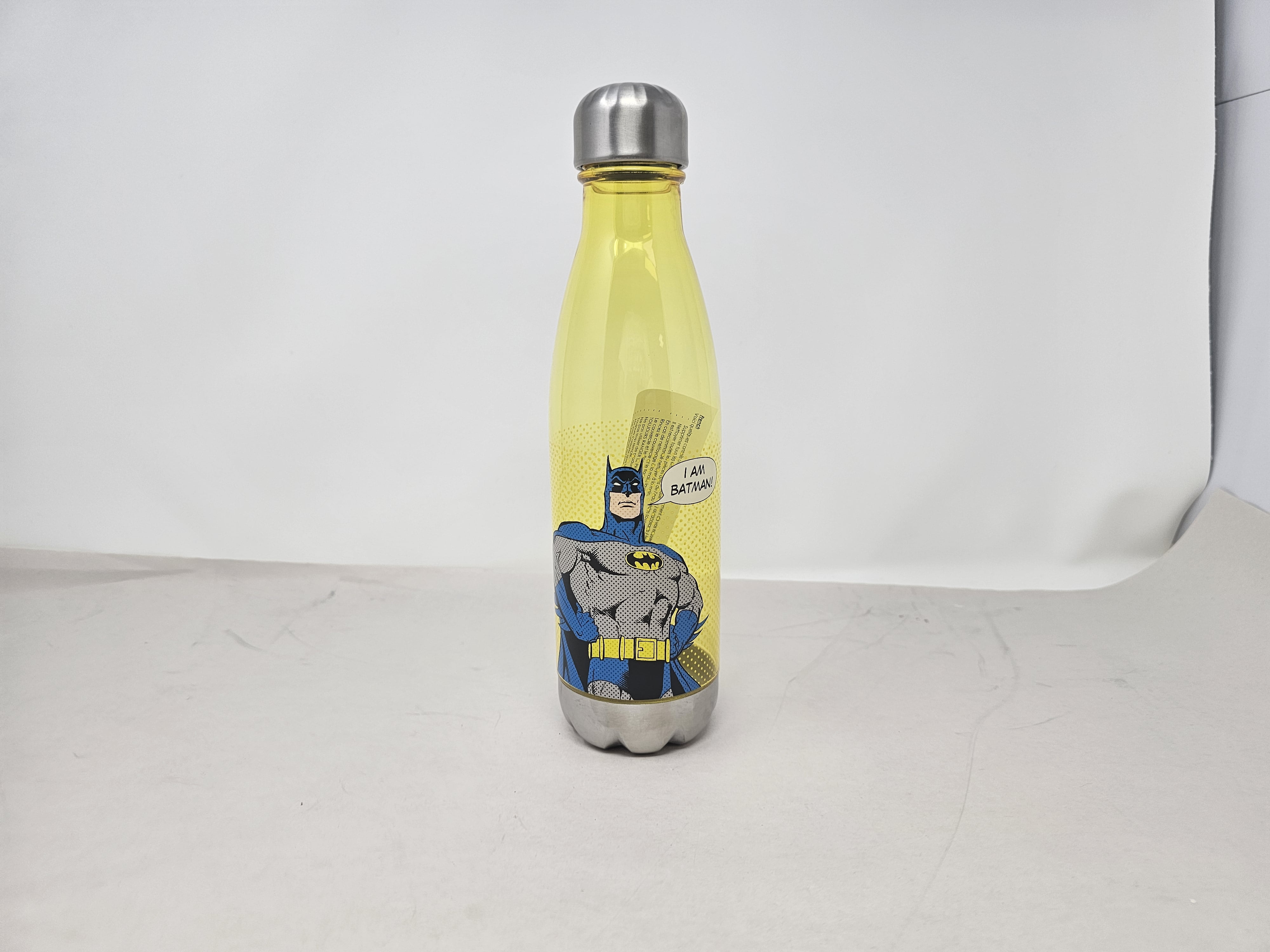 DC Batman "I am Batman" 20oz Plastic Water Bottle - Walmart.com