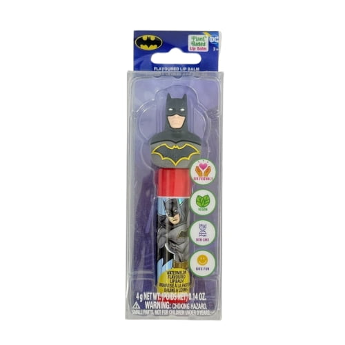 DC Batman Plant Based Watermelon Flavored Lip Balm and Topper - Walmart.com