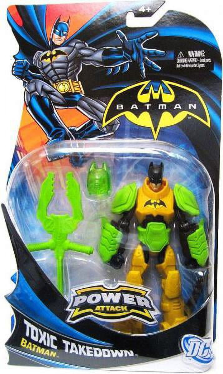 Power Attack Batman Action Figure [Toxic Takedown] - Walmart.com
