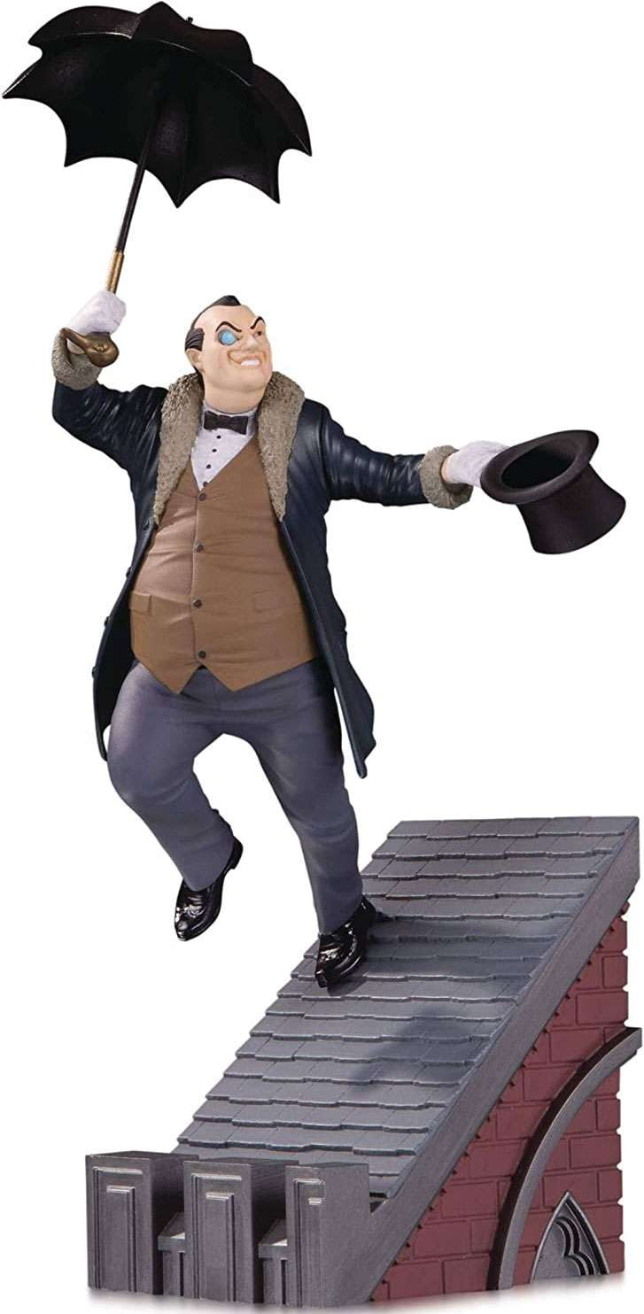 DC Batman Rogues Gallery The Penguin Multi-Part Statue Diorama ...