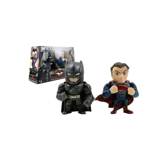 DC Batman Vs Superman Heavy Metals Die Cast Jada Twin Pack Movie Figure ...