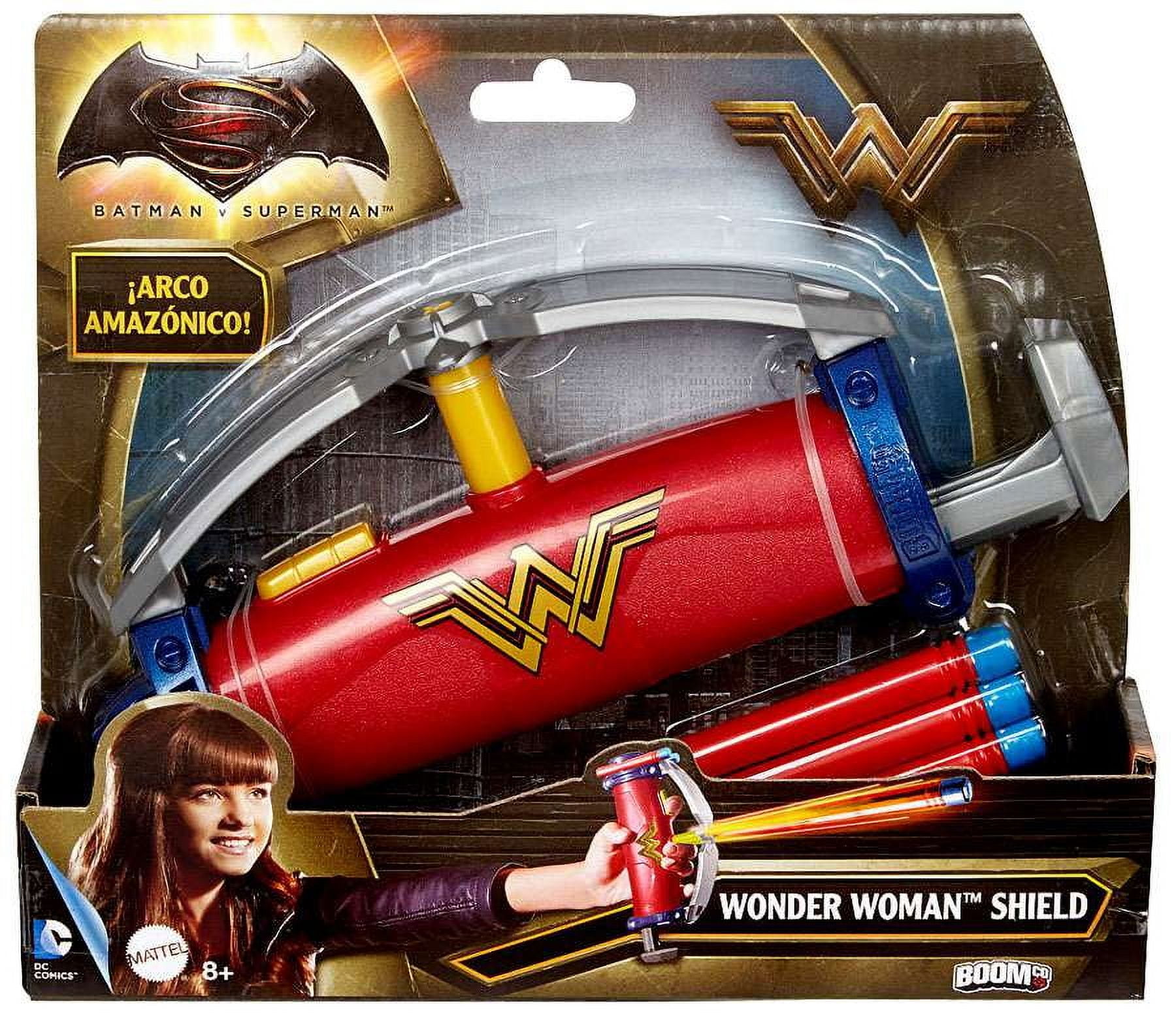 DC Batman v Superman: Dawn of Justice Gauntlet Grip Wonder Woman Shield ...