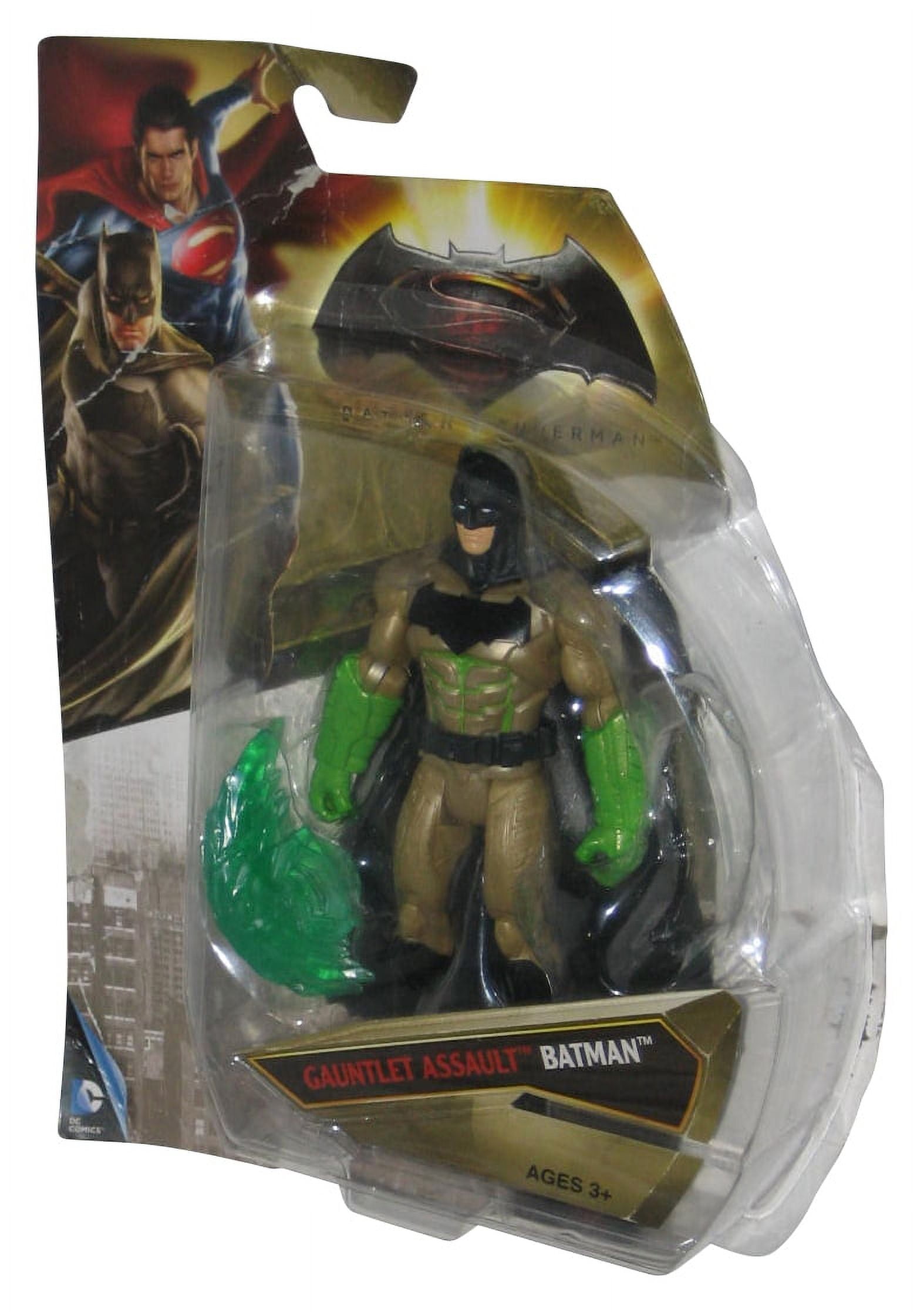 DC Batman vs Superman Dawn of Justice (2015) Mattel Epic Battle 6-Inch ...