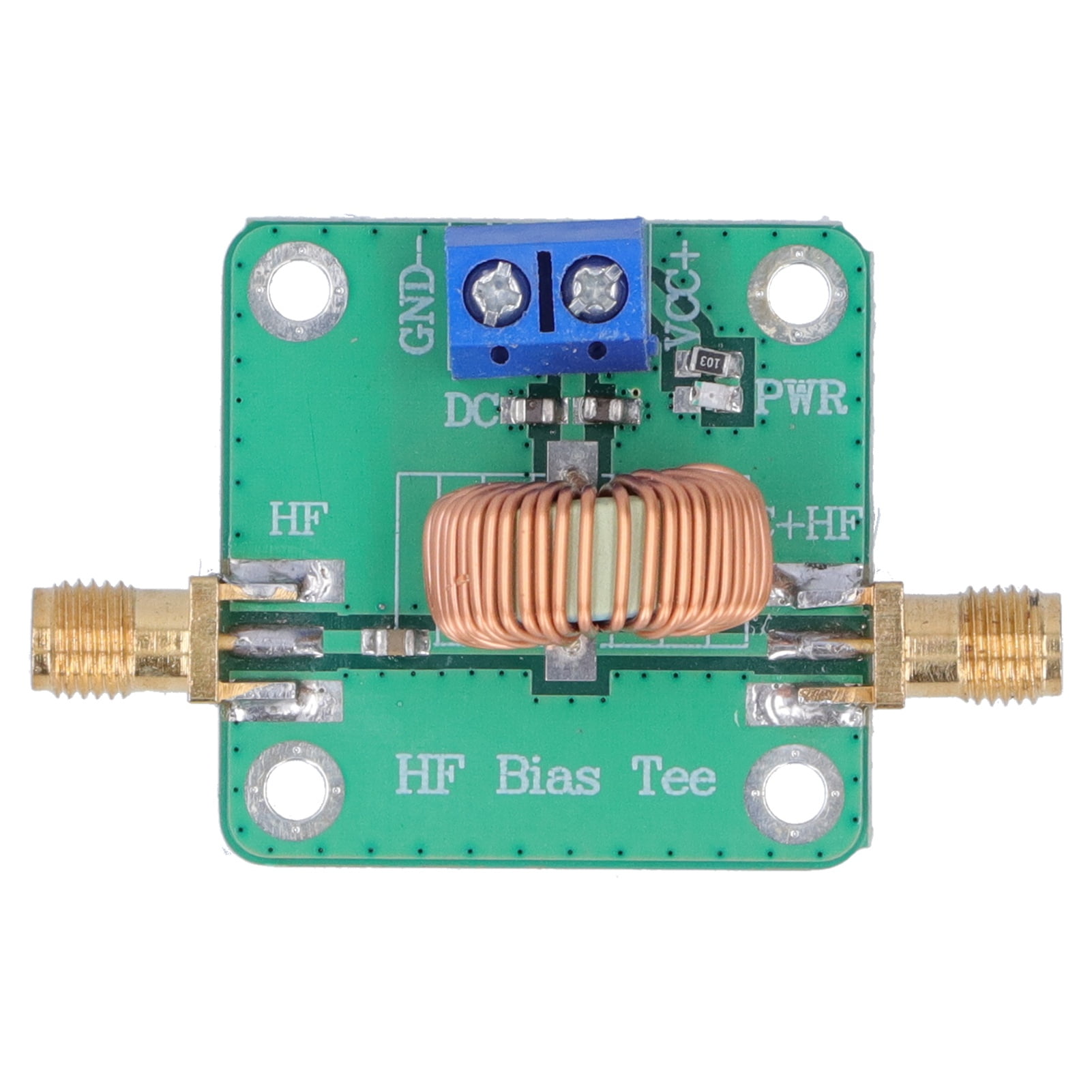DC Bias Tee Module RF Microwave Block Signal Electronic Component 0.2 ...