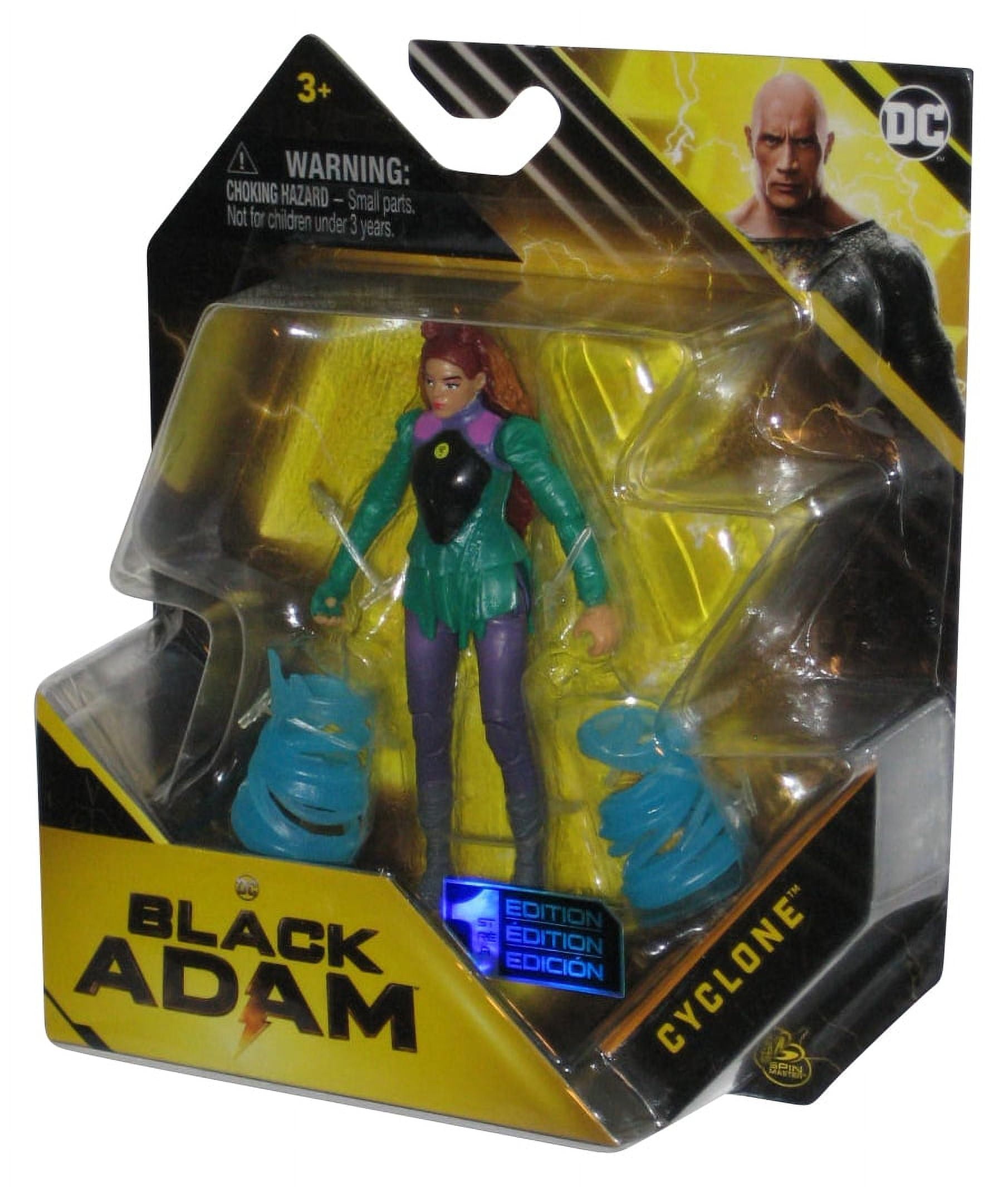 DC Black Adam Cyclone (2021) Spin Master 1st Edition 4-Inch Figure ...