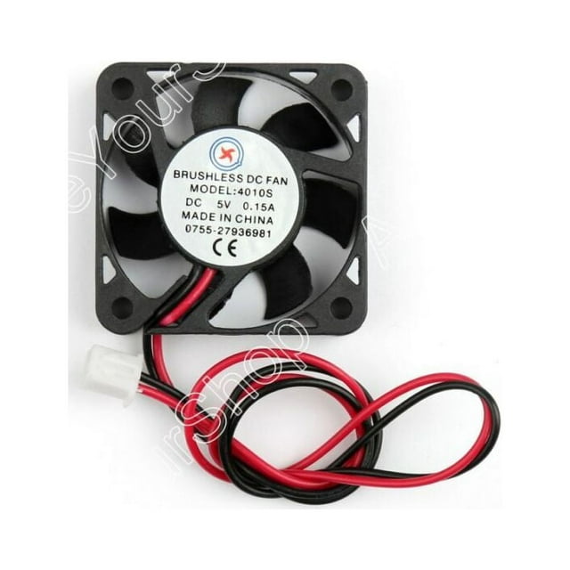 DC Brushless Cooling Fan 5V 0.15A 4010s 40x40x10mm 2 Pin CUP Computer ...