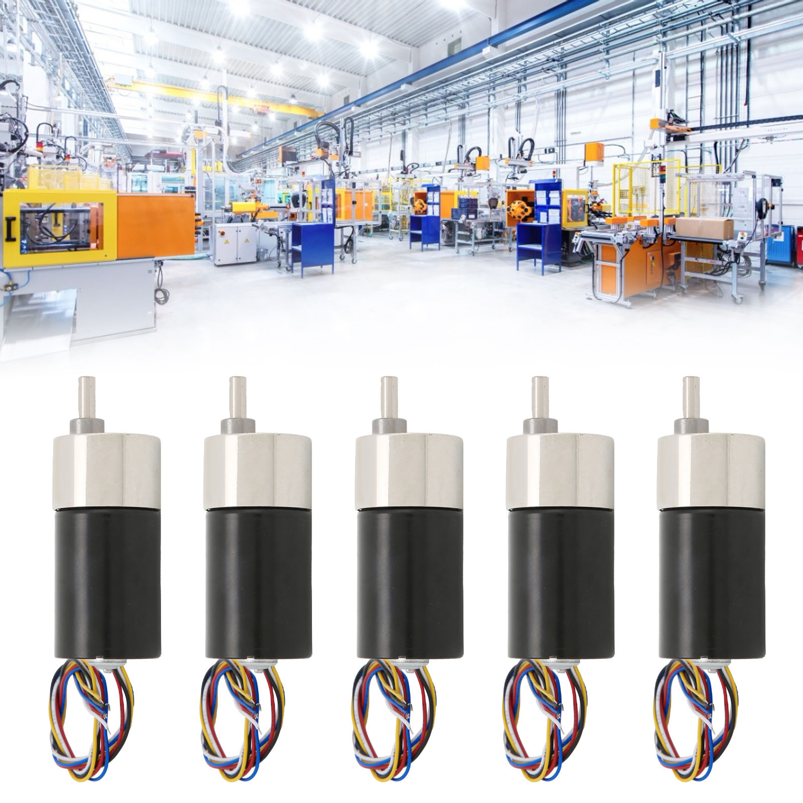 DC Brushless Motor Mini Speed Reducer 24V CW/CCW for CNC Machine Tool ...