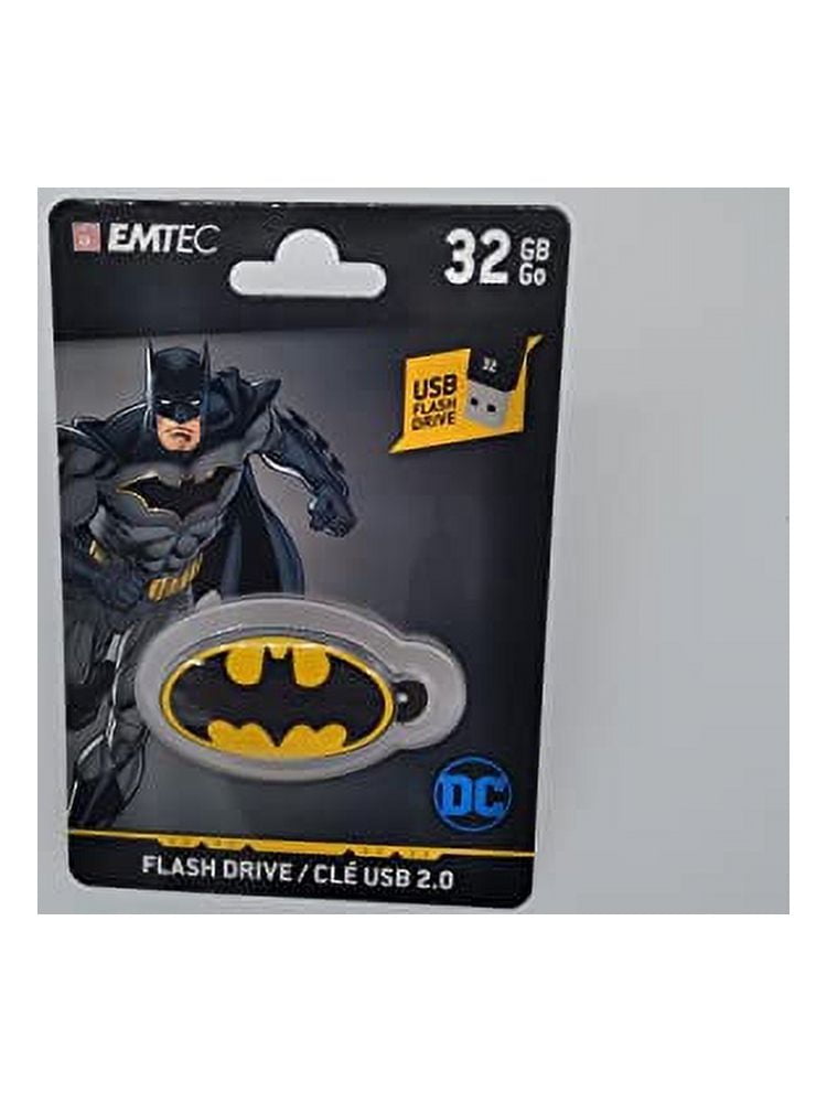 DC COMICS 32GB USB 2.0 Superman Crest Flash Drive - Walmart.com