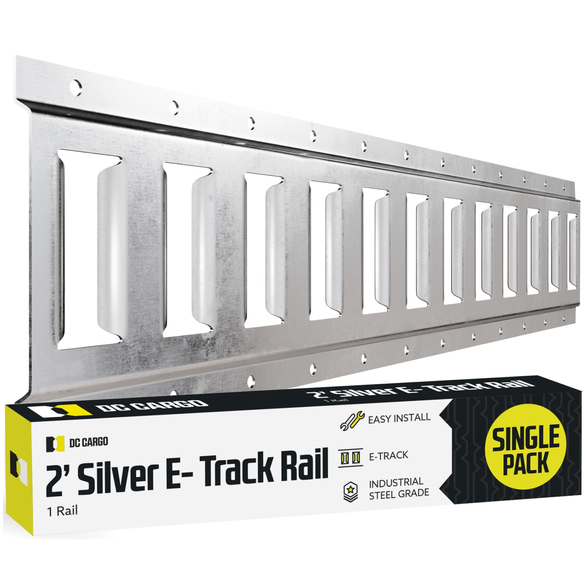 DC Cargo Etrack Rails 2' Horizontal Galvanized E Track Rail for etrack ...
