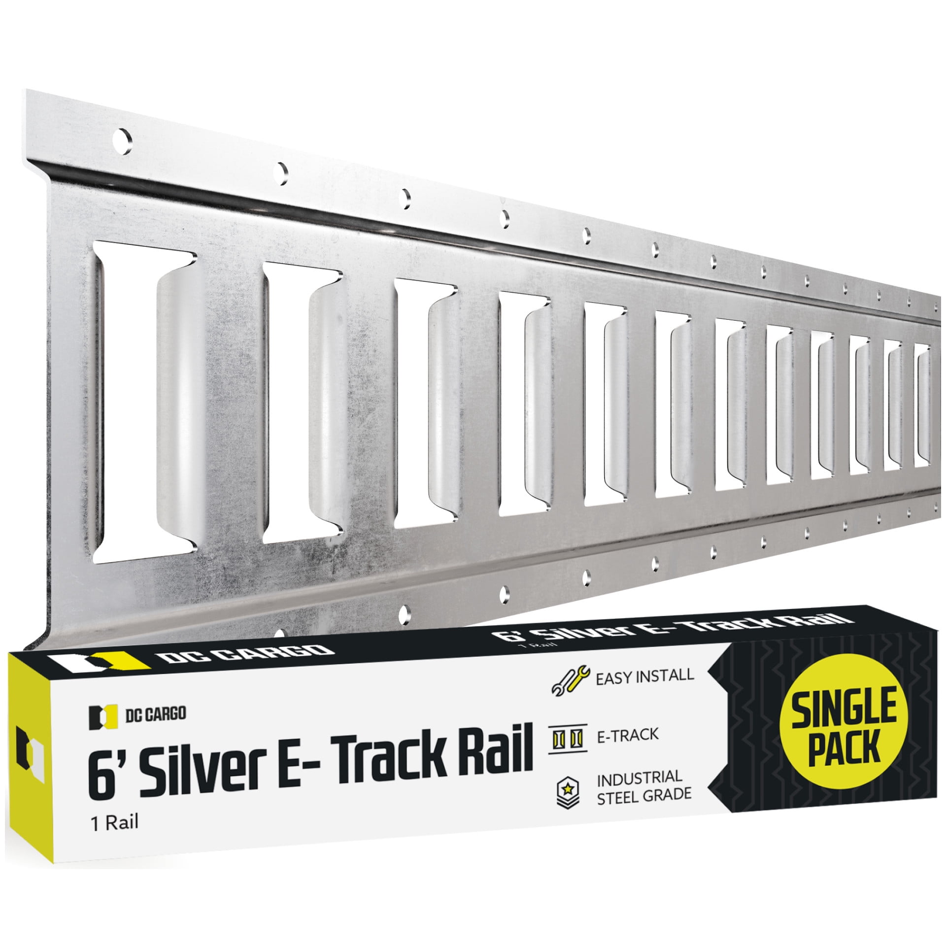 DC Cargo Etrack Rails 6' Horizontal Galvanized E Track Rail for etrack ...