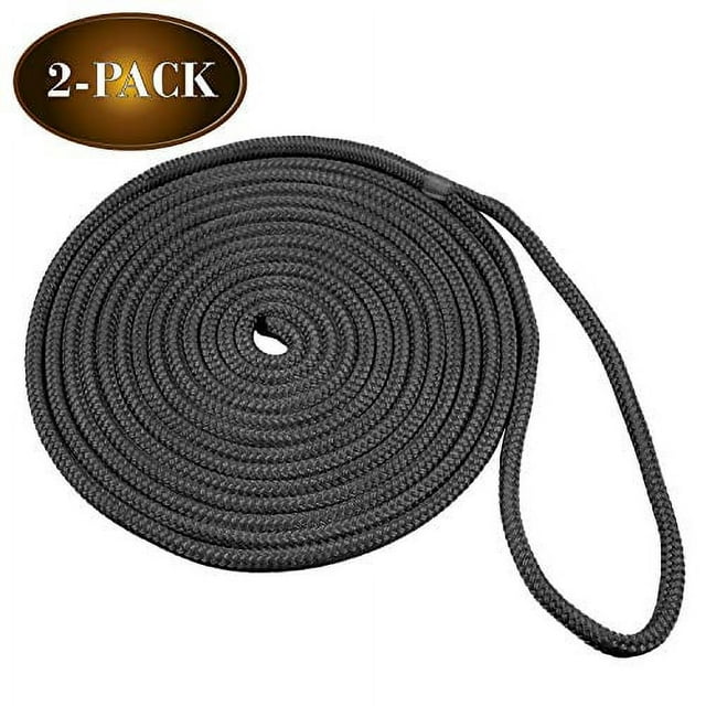 DC Cargo Mall 2 Marine-Grade Double-Braided Dock Lines | ?? X 15 ...