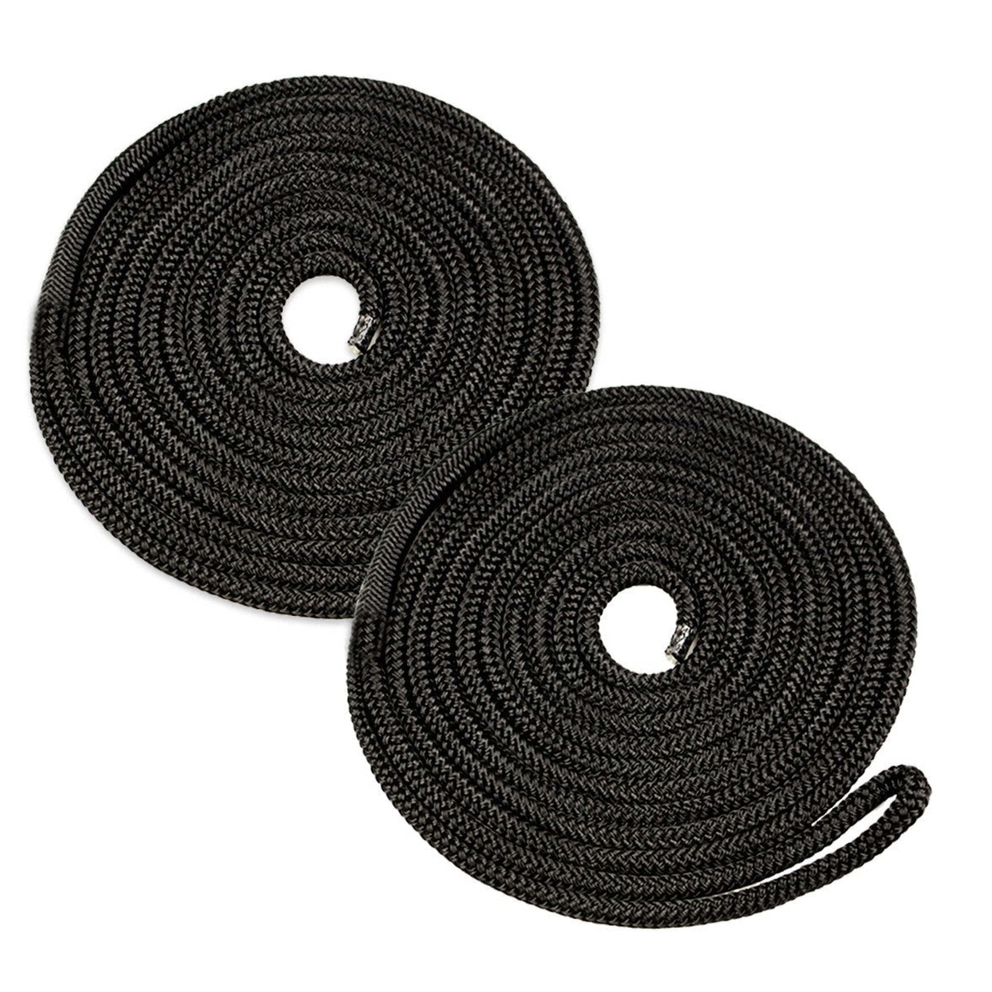 DC Cargo Mall 2 Marine-Grade Double-Braided Dock Lines | ⅜” X 20 ...
