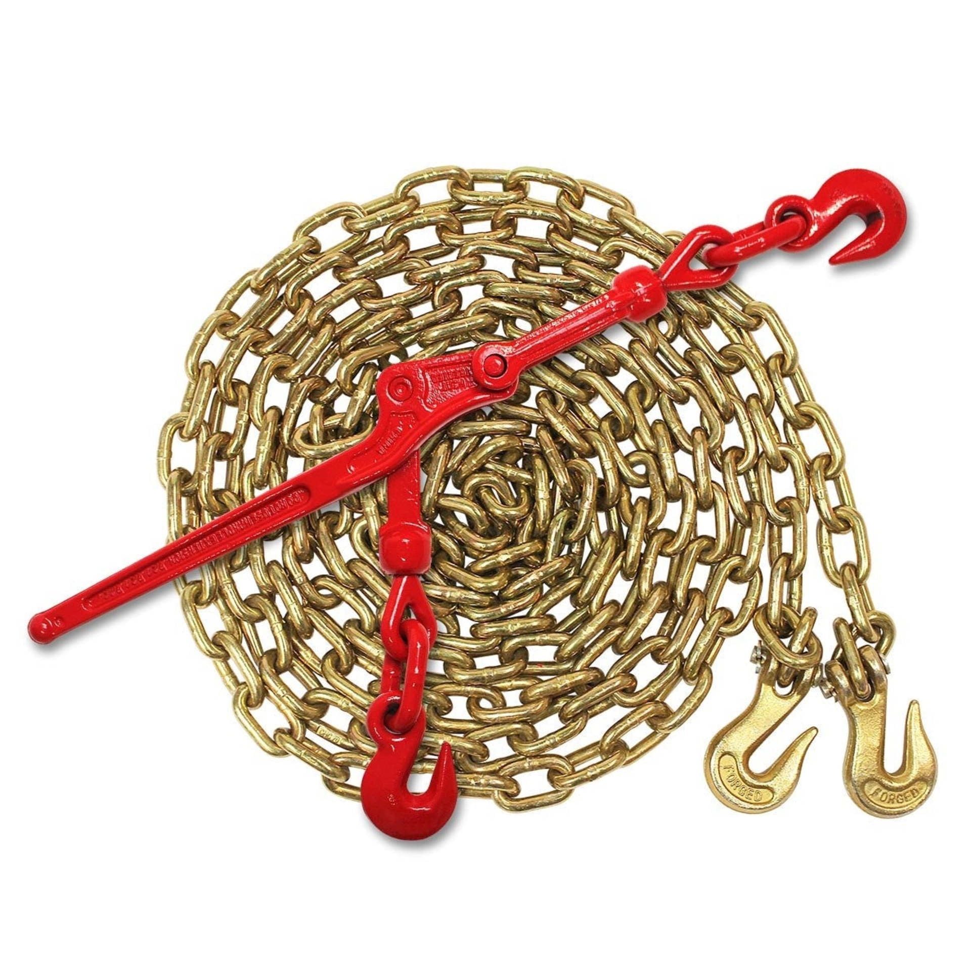 "DC Cargo Mall 5/16” Grade 70 Chain and Lever Load Binder Kit | 4,700 ...