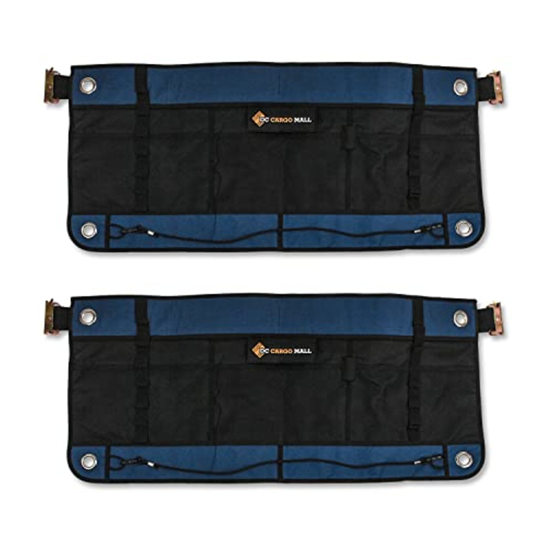 "DC Cargo Mall E-Track Hanging Trailer Organizers w/Mesh Pockets - 34 ...