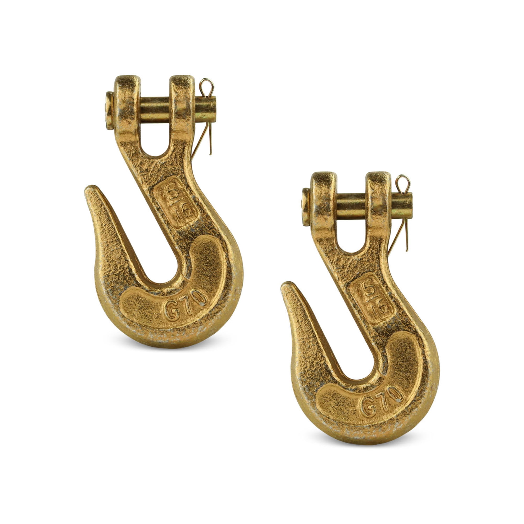 DC Cargo Mall G70 5/16 Chain Hook – Heavy Duty Clevis Grab Hook for 5/ ...