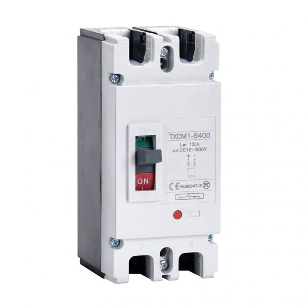 YLLSF DC Circuit Breaker 2P DC Circuit Breaker MCCB Solar Battery PV System - Walmart.com