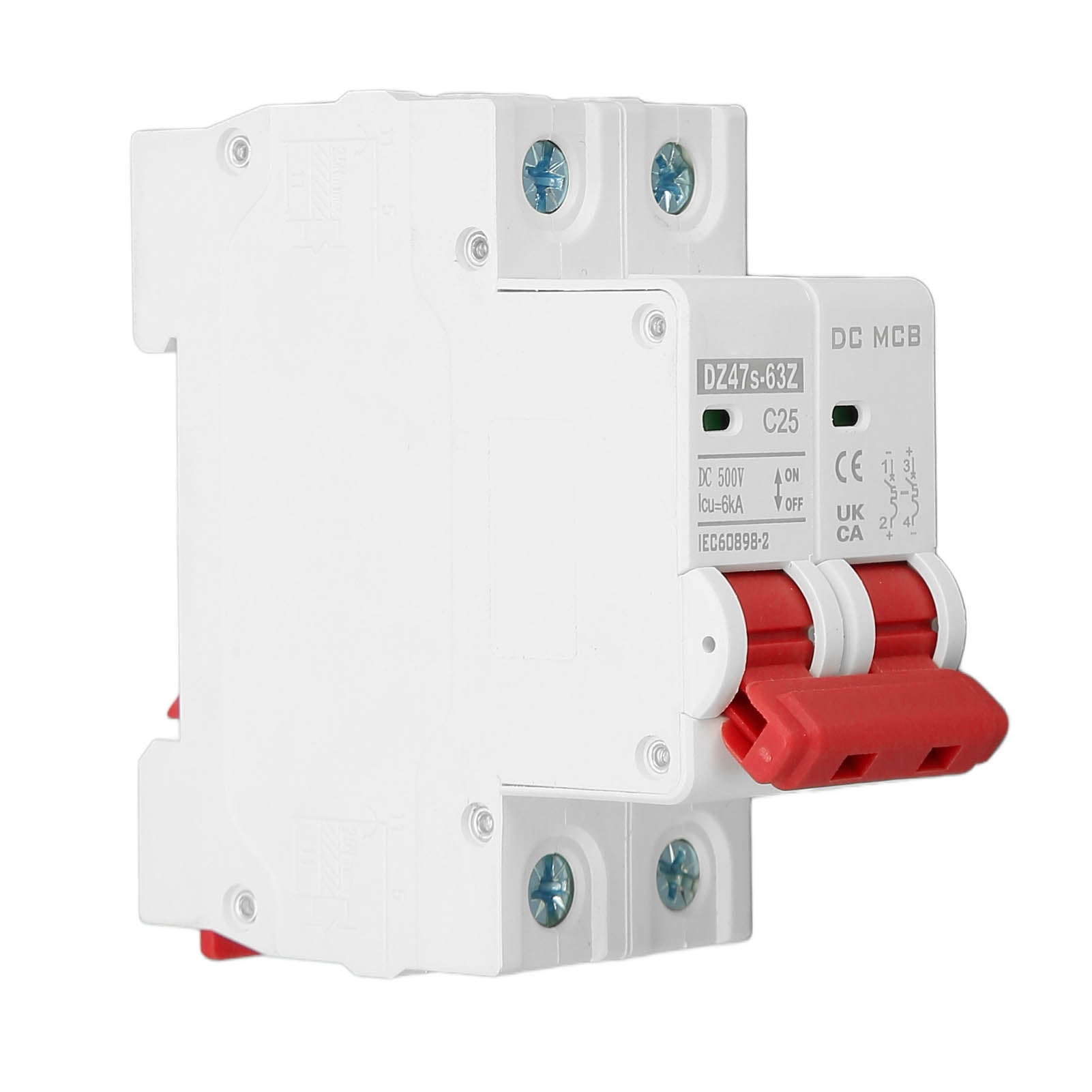 DC Circuit Breaker Overload Protection Magnetic System PV Circuit ...
