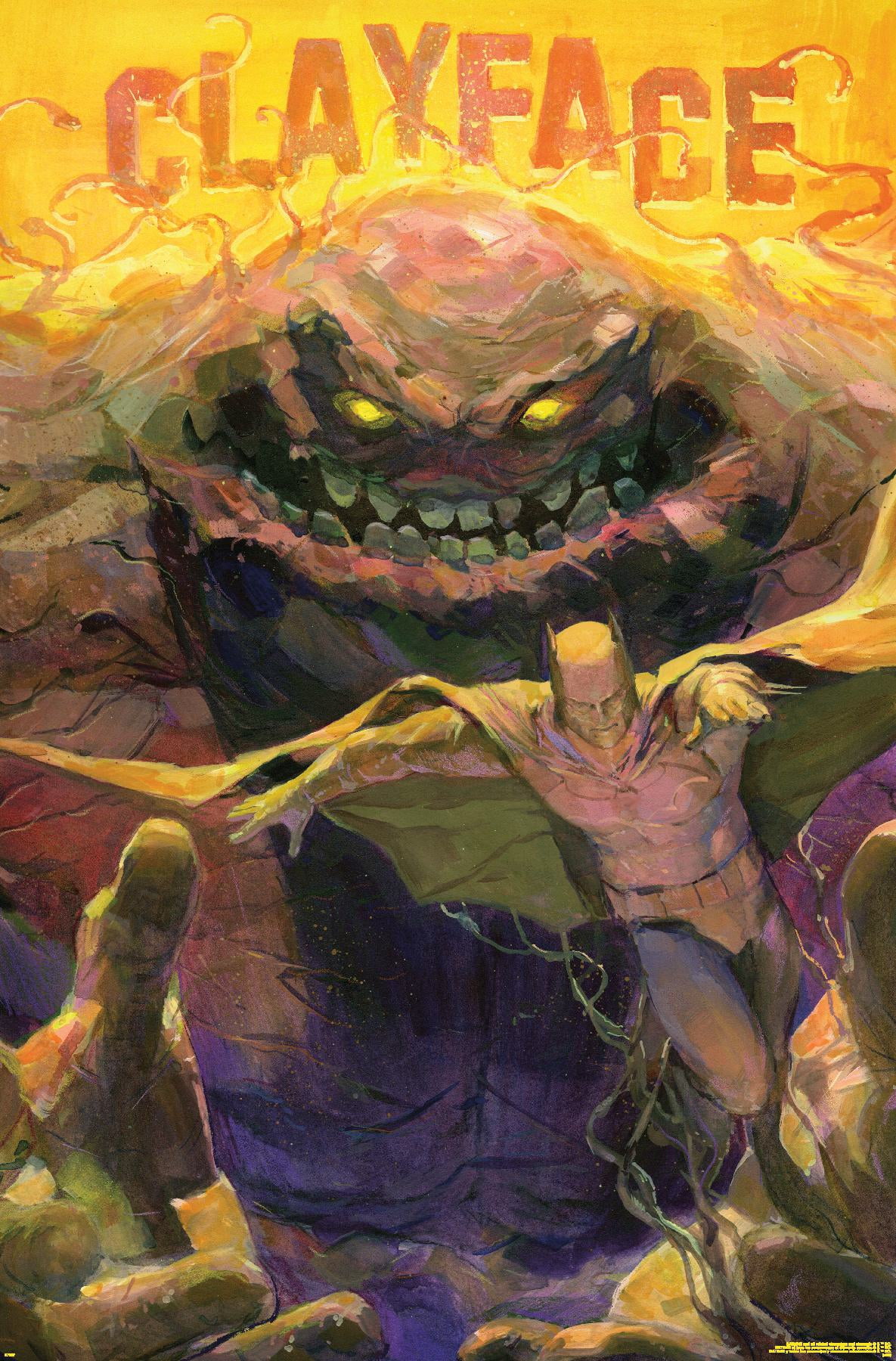 DC Clayface (Comic) - Batman Grasp Wall Poster, 14.725" x 22.375 ...