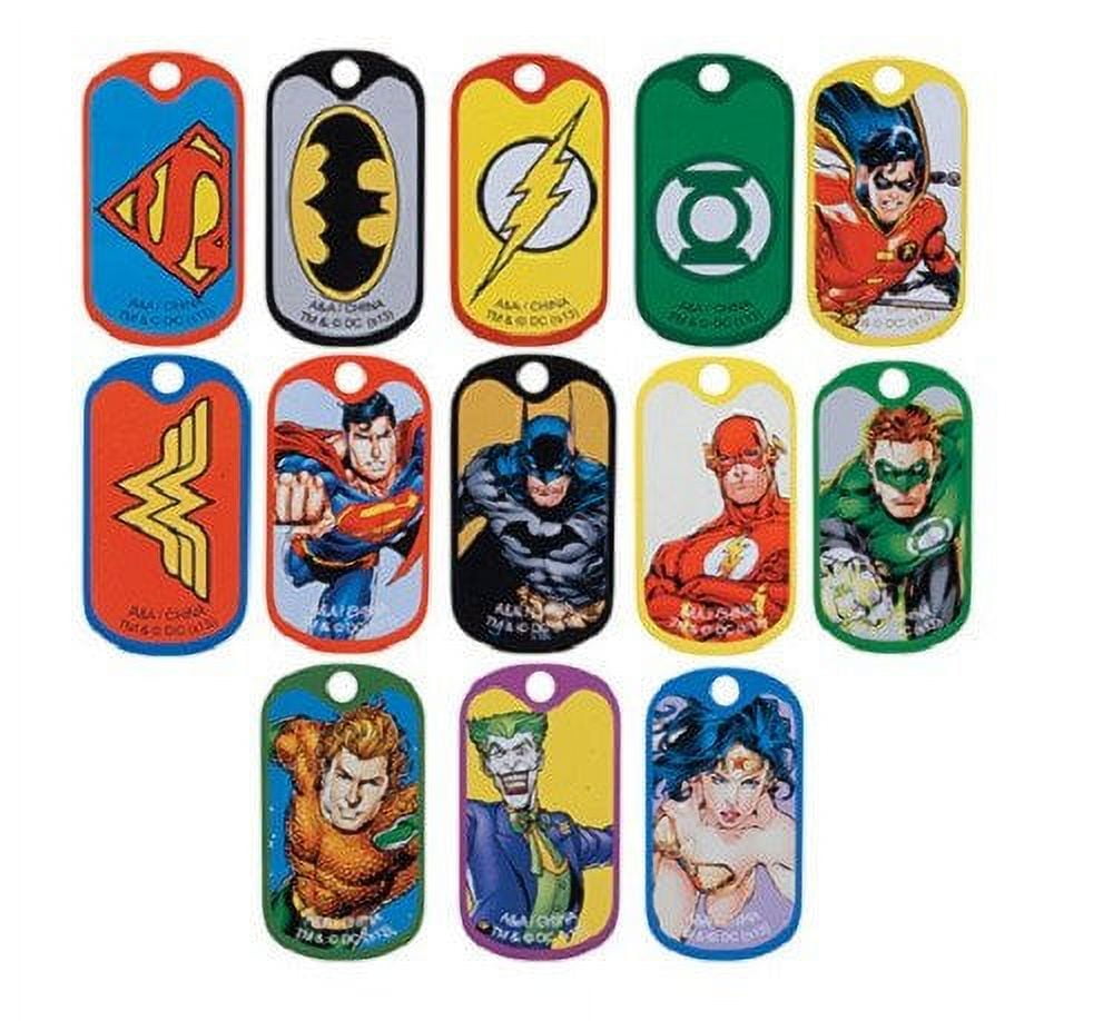 DC Comic Super Hero Dog Tags (2 Dozen) - Walmart.com