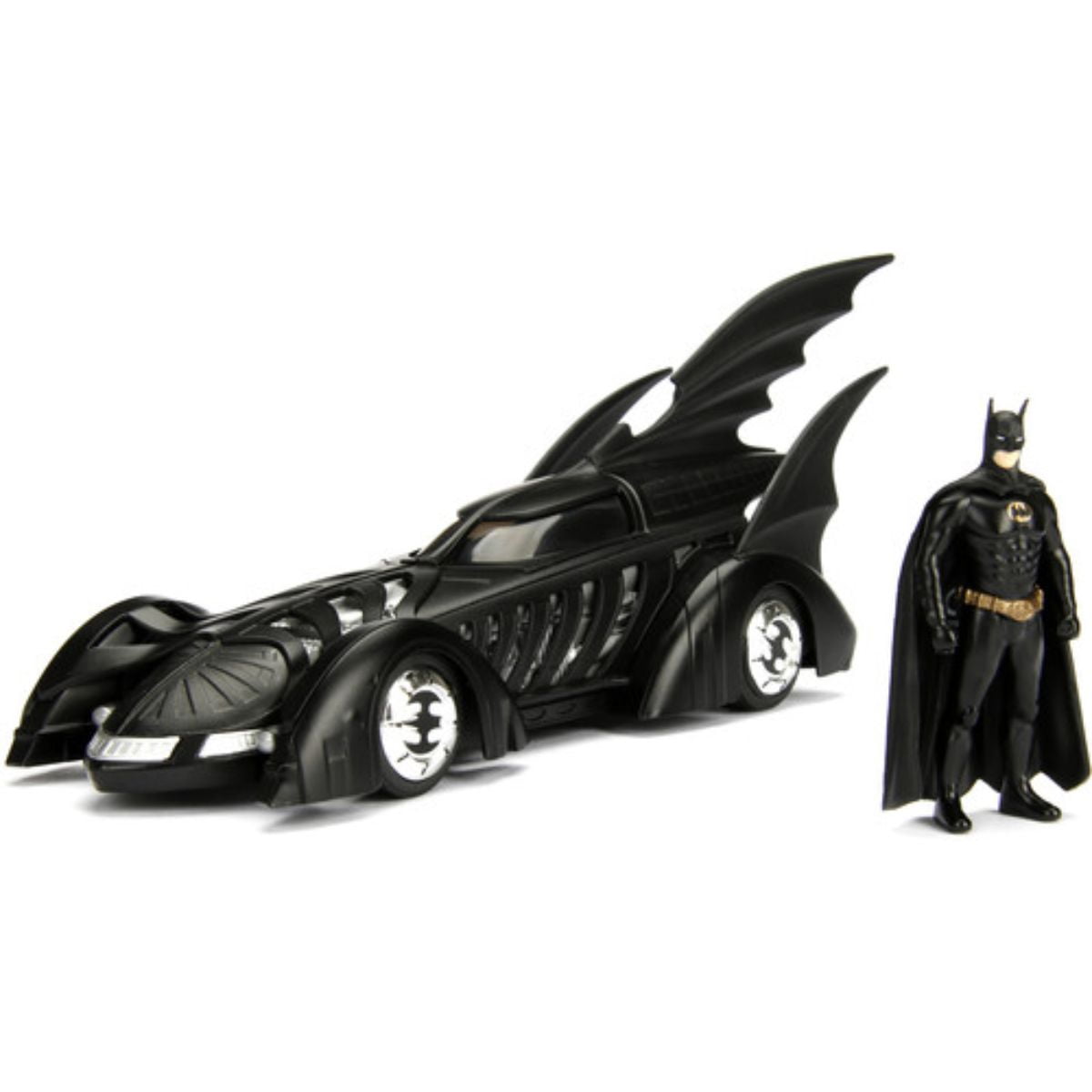 12.25" Batman Action Figure with Batmobile Toy Vehicle - Walmart.com