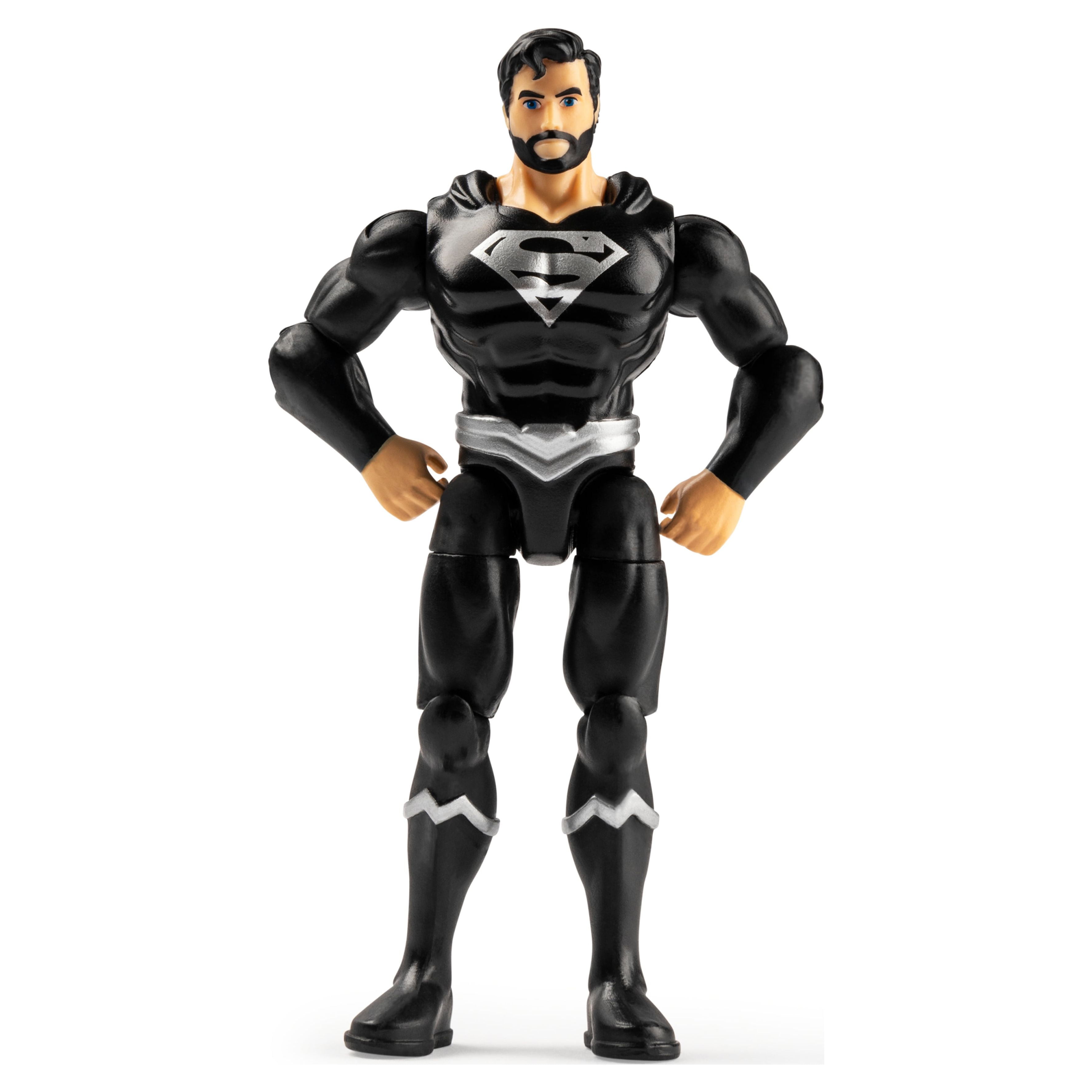 DC Comics, 4-Inch Superman Action Figure, 11 Articulation Points, 3 ...