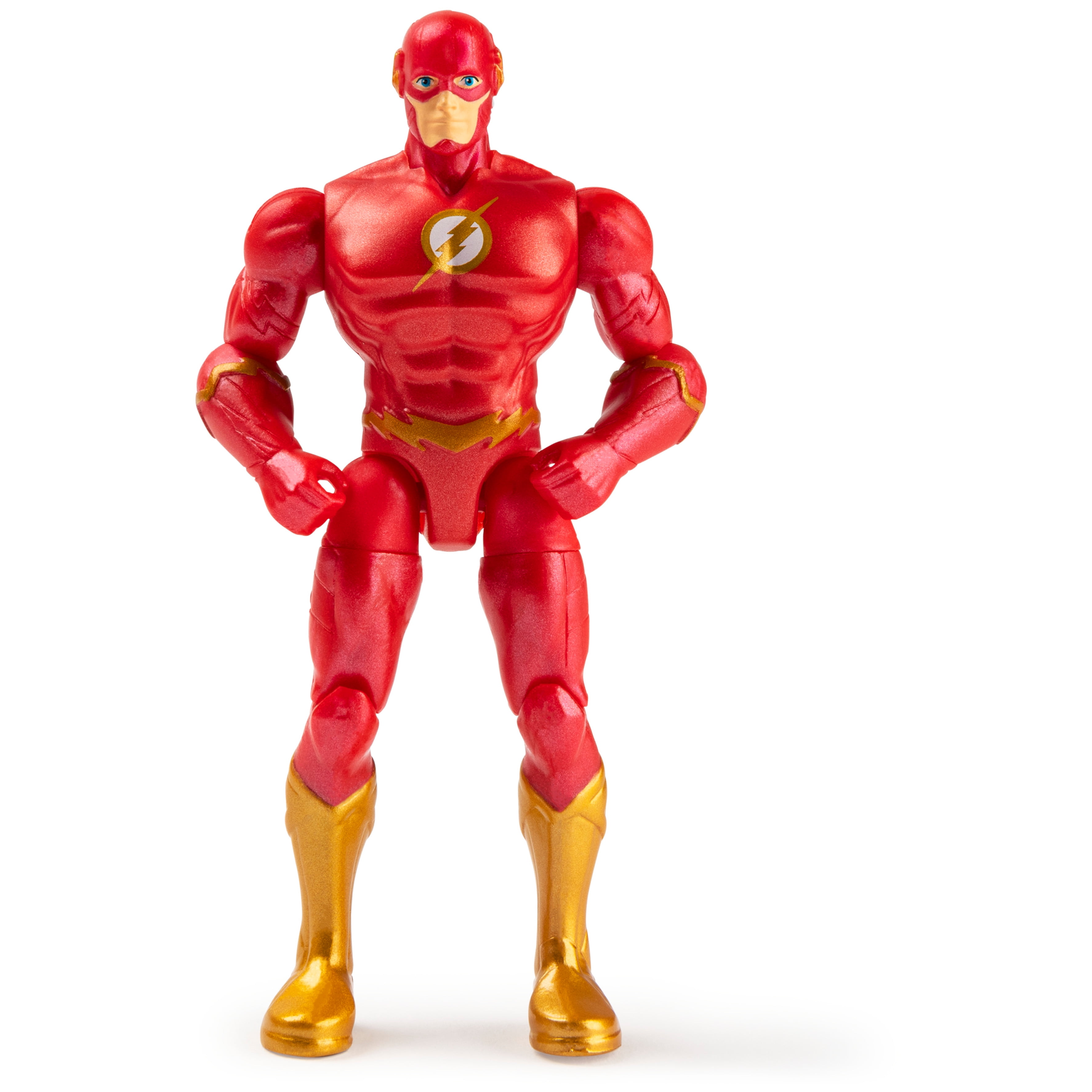 DC Comics, 4-Inch The Flash Action Figure with 3 Mystery Accessories ...