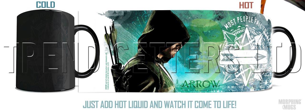 DC Comics (Arrow - Green Arrow) Morphing Mugs® Heat-Sensitive Mug ...
