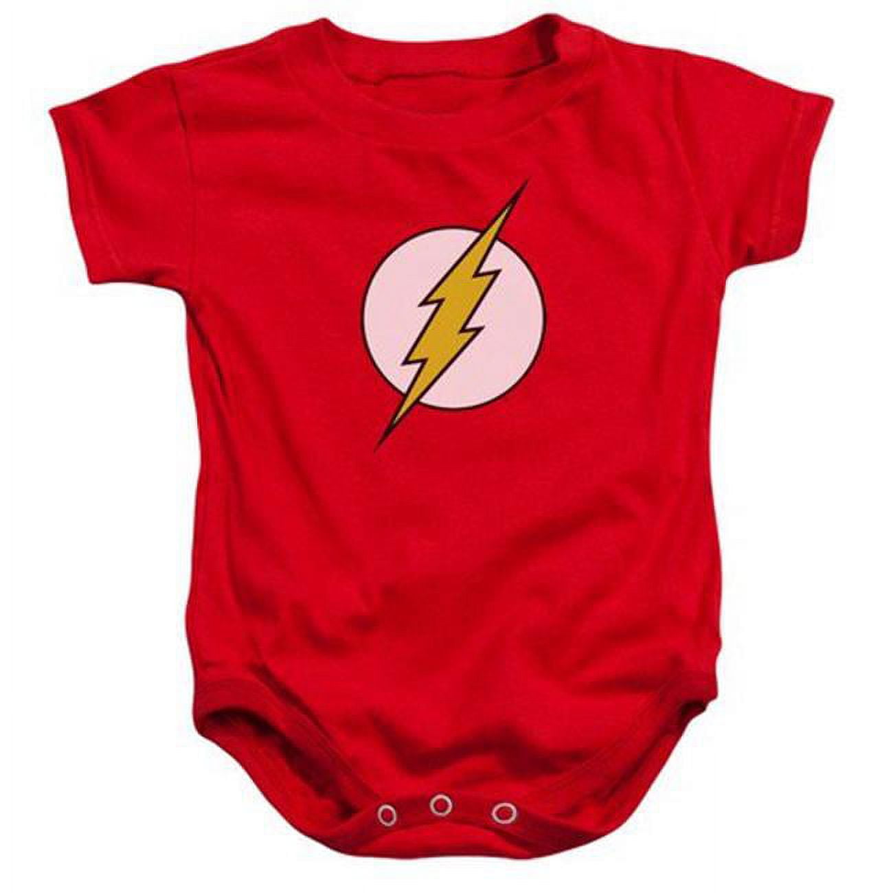 DC Comics Baby Boys' Flash Logo Bodysuit 0 - 6 Months Red - Walmart.com