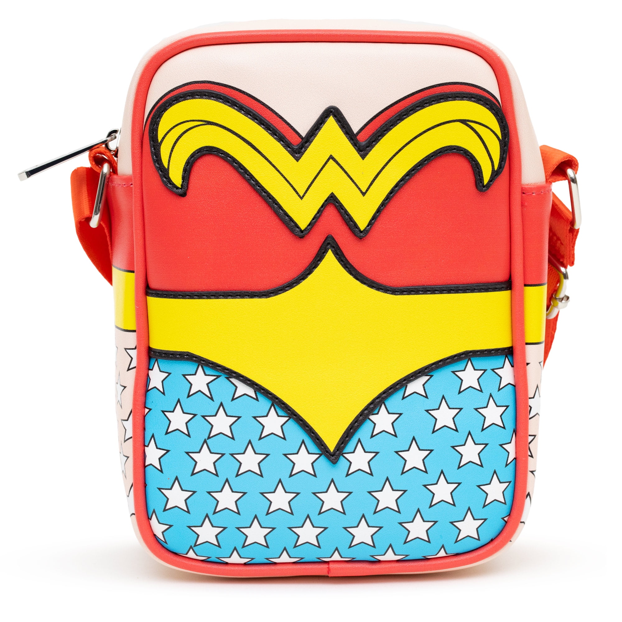 DC Comics Bag, Crossbody, Wonder Woman Body Character Close Up, Vegan ...