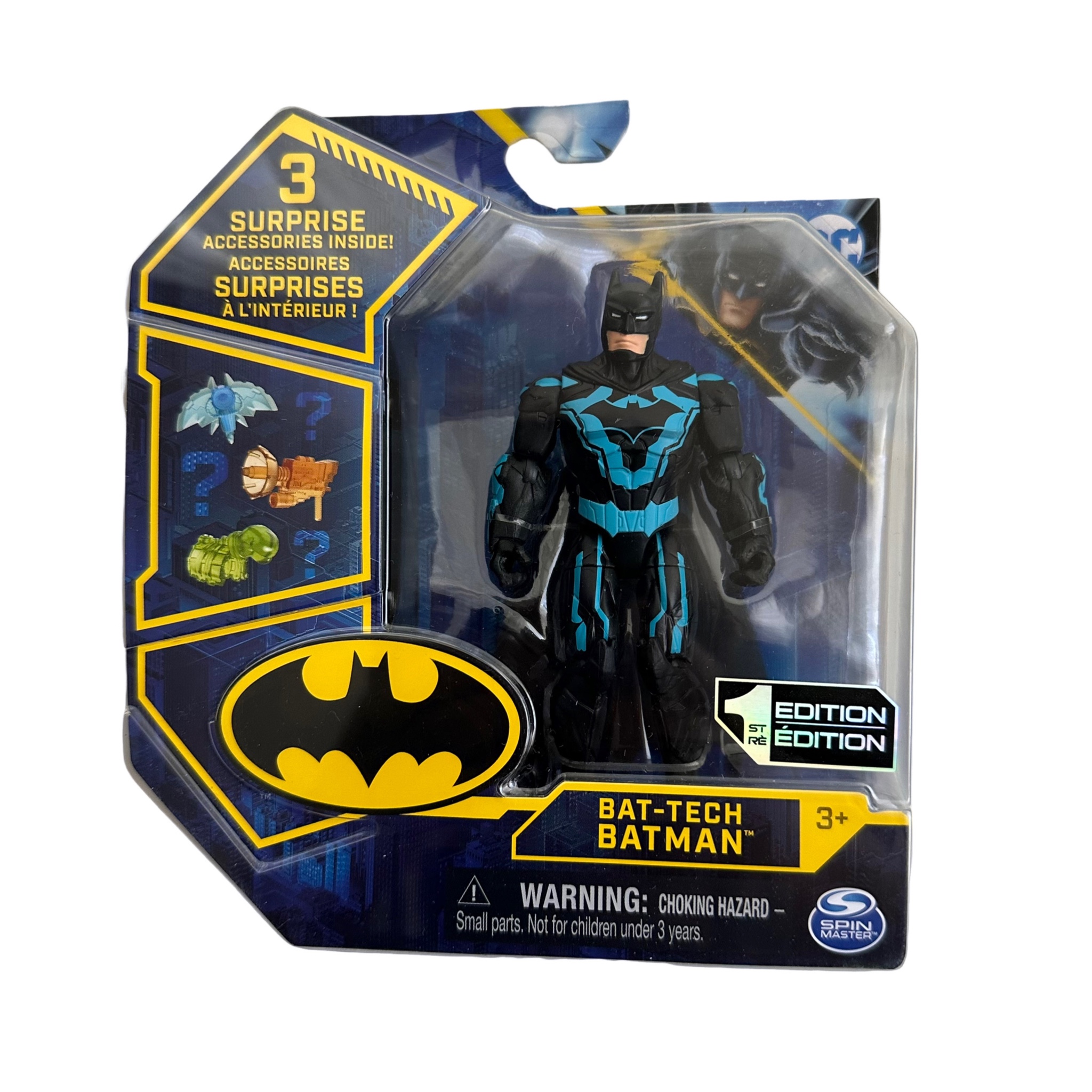 DC Comics Bat-Tech Batman 1st Edition 4" Action Figure w Accessories ...