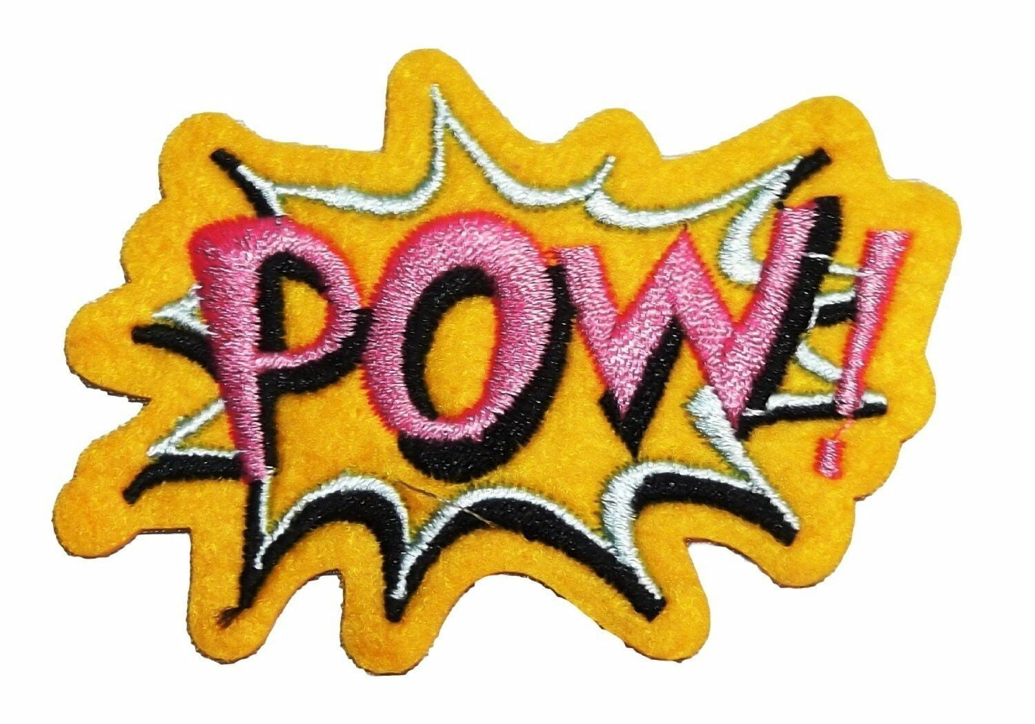 DC Comics Batman 1960's Classic POW 3" Embroidered Logo Patch - Walmart.com