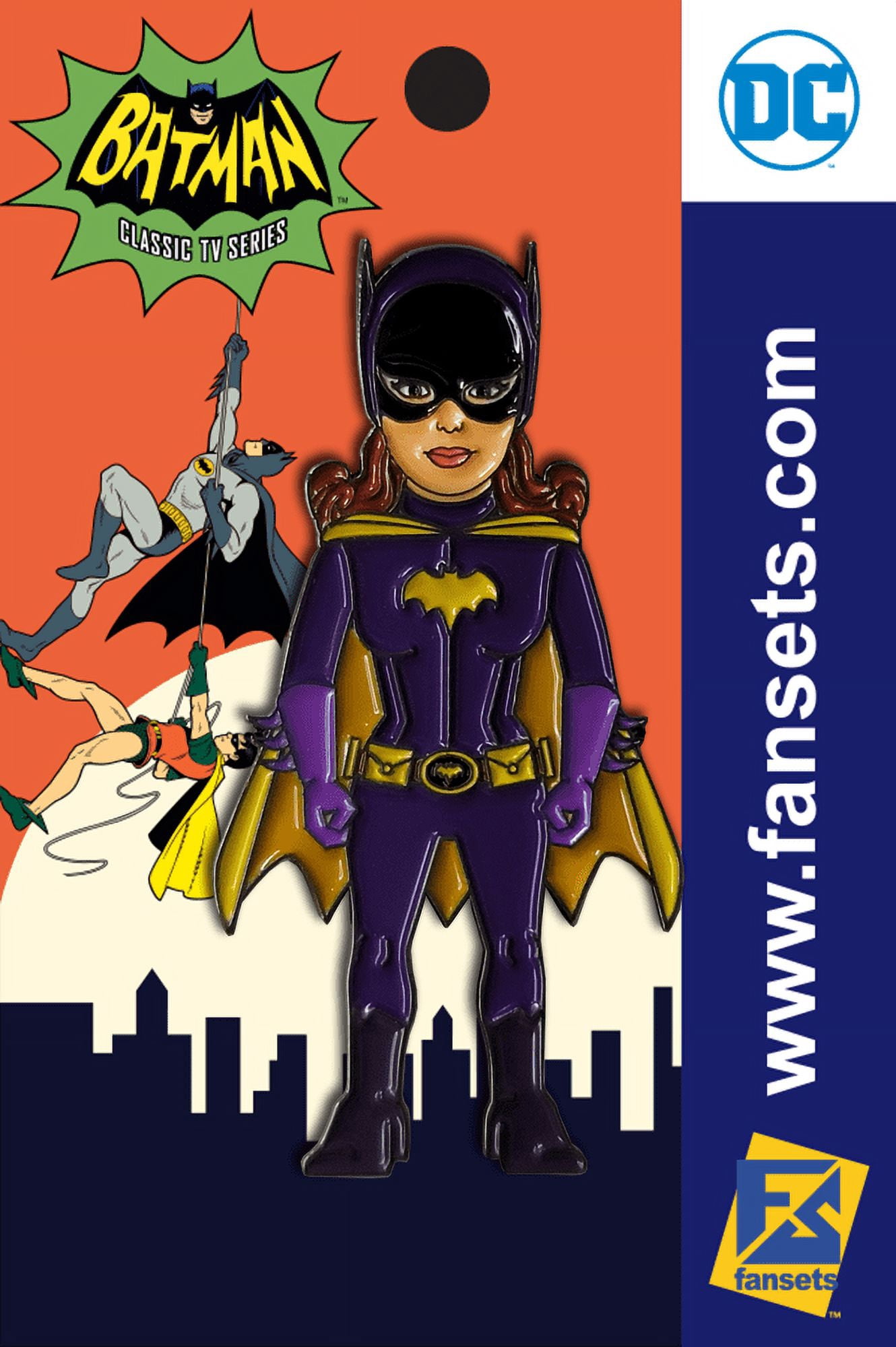 DC Comics Batman 1966 Collection BATGIRL Licensed FanSets Pin ...