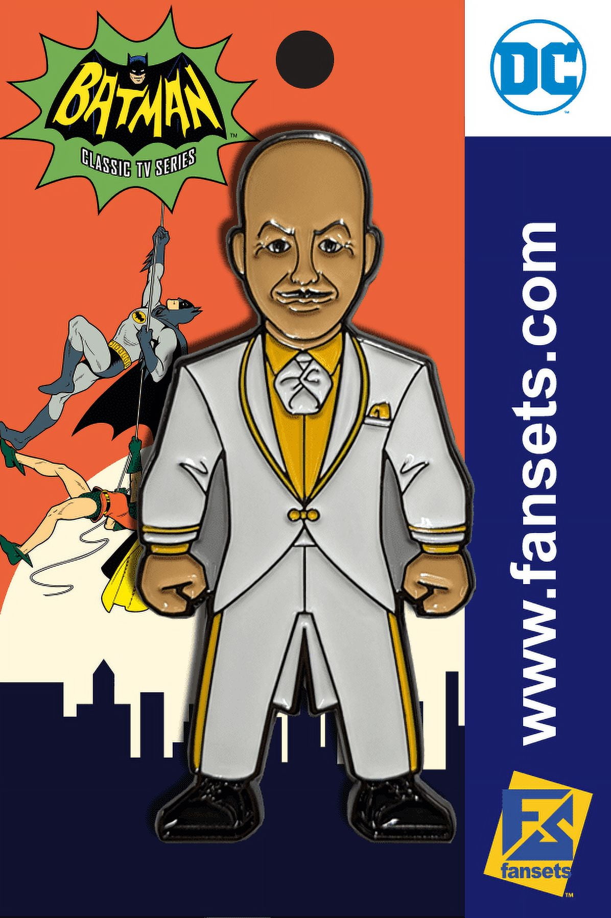 DC Comics Batman 1966 Collection EGGHEAD SERIES 2 Licensed FanSets Pin ...