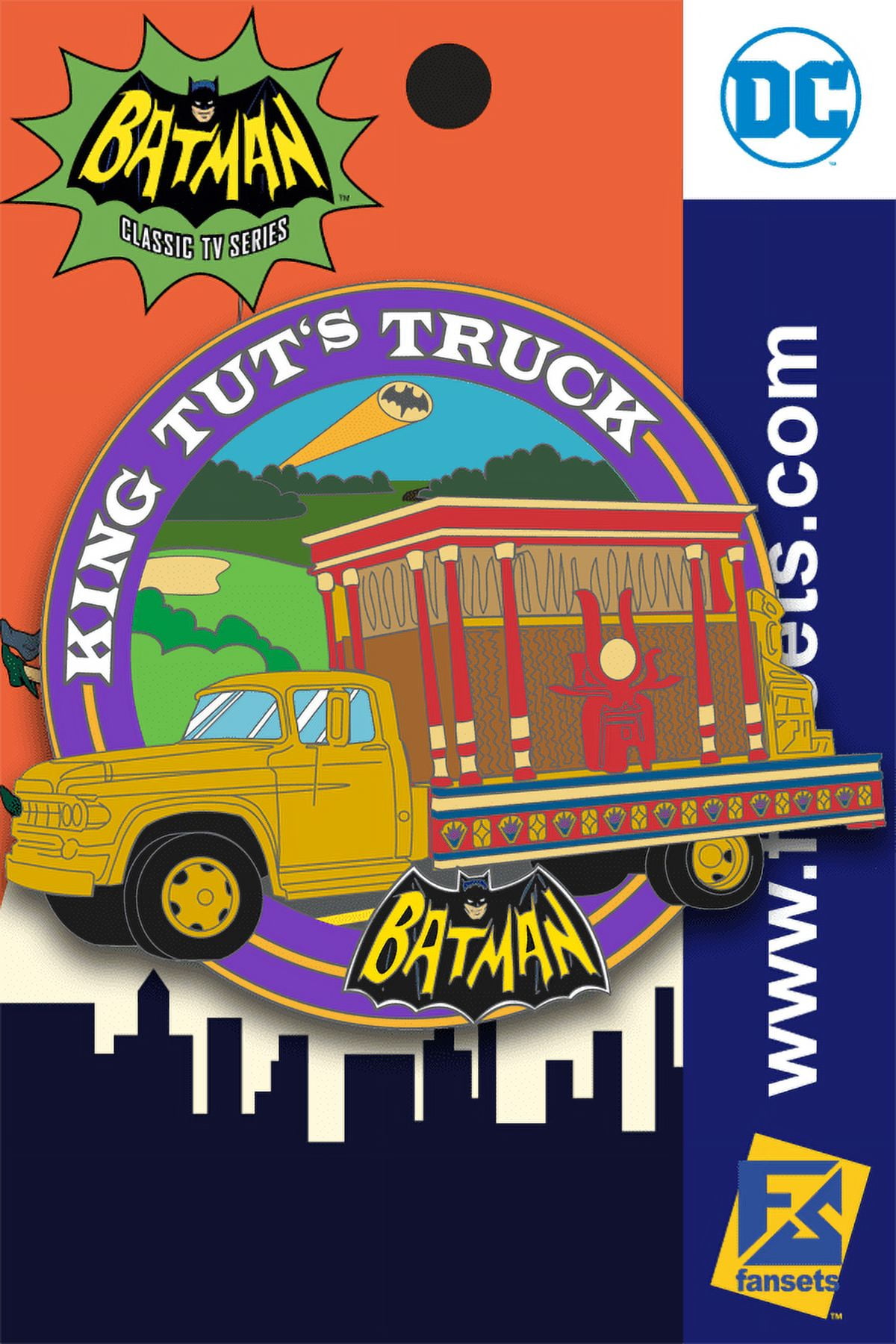 DC Comics Batman 1966 Collection KING TUT'S TRUCK Series 5 #411 ...