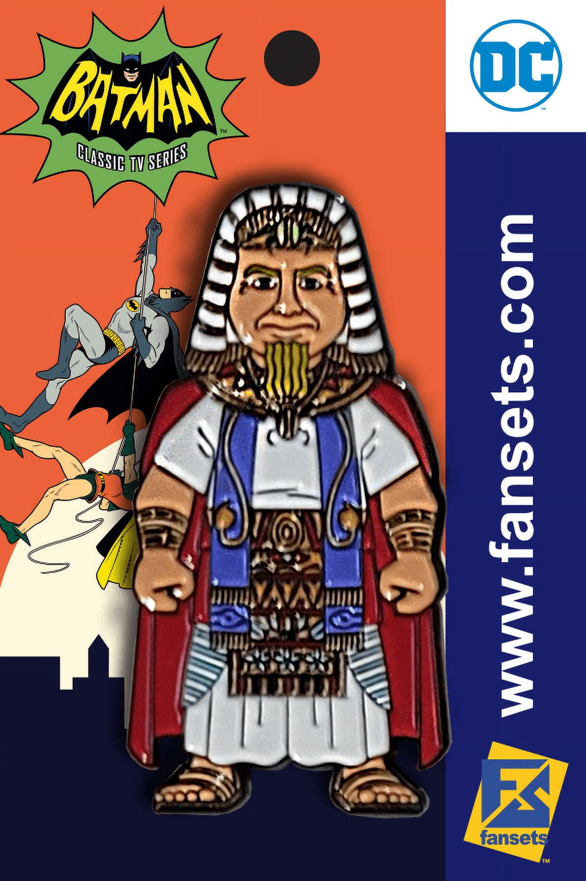 DC Comics Batman 1966 Collection KING TUT SERIES 2 Licensed FanSets Pin ...