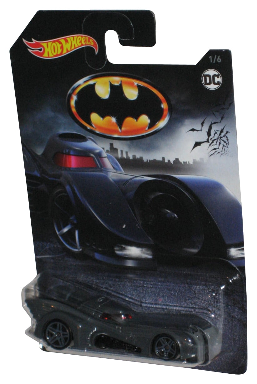 DC Comics Batman (2017) Mattel Gray Batmobile Die-Cast Car 1/6 ...