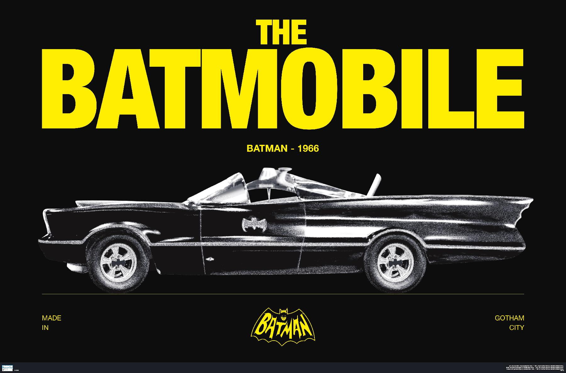 Batmobile 1966 Comic Book